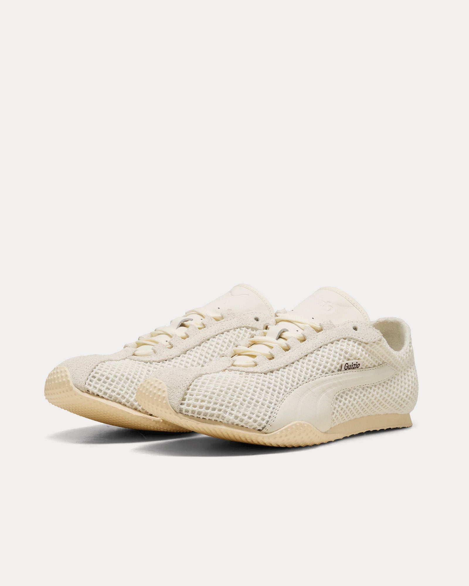 Puma x Guizio Unisex H-Street Warm White Low Top Sneakers & Trainers