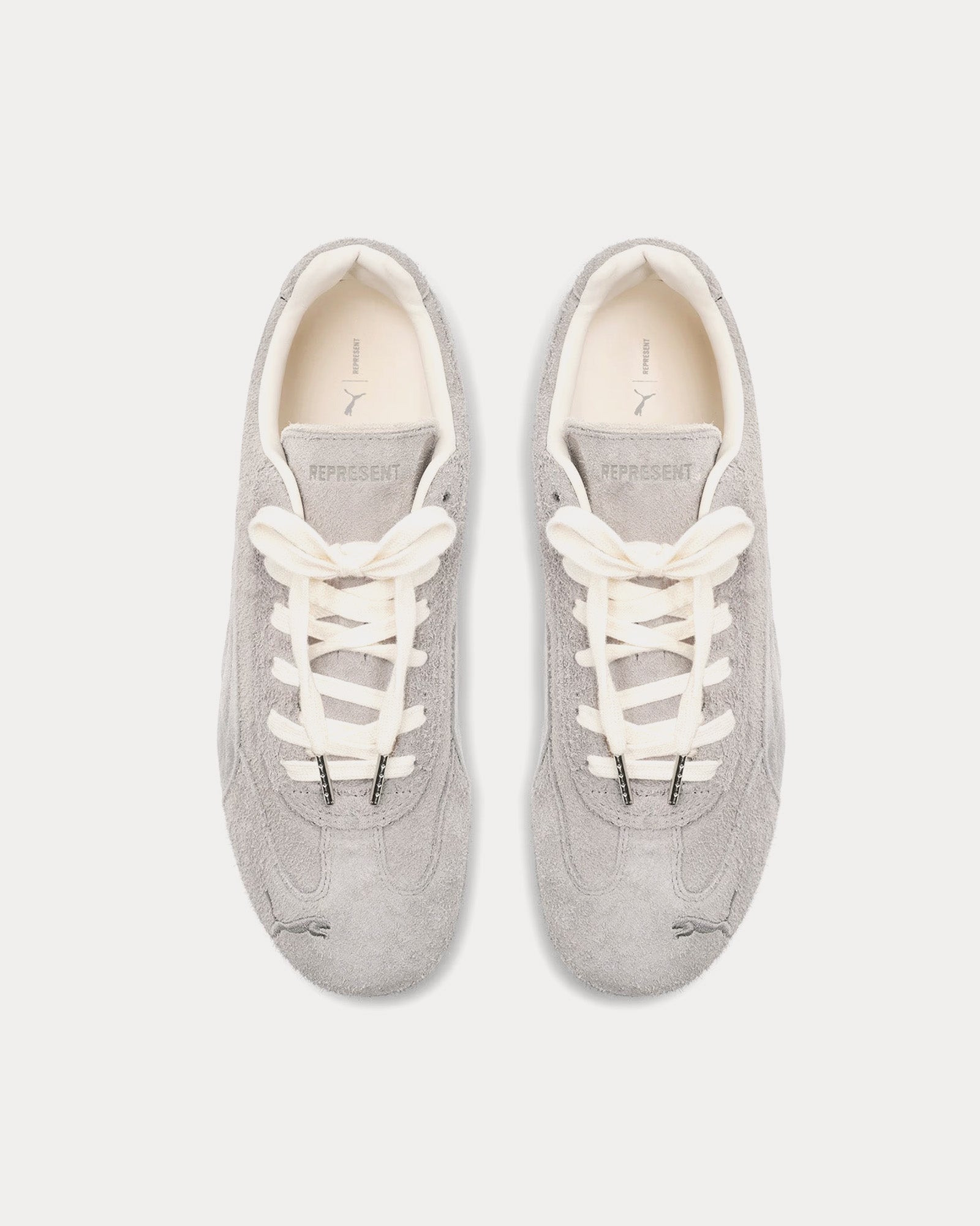 Represent x Puma Unisex Speedcat Wolf Grey Low Top Sneakers