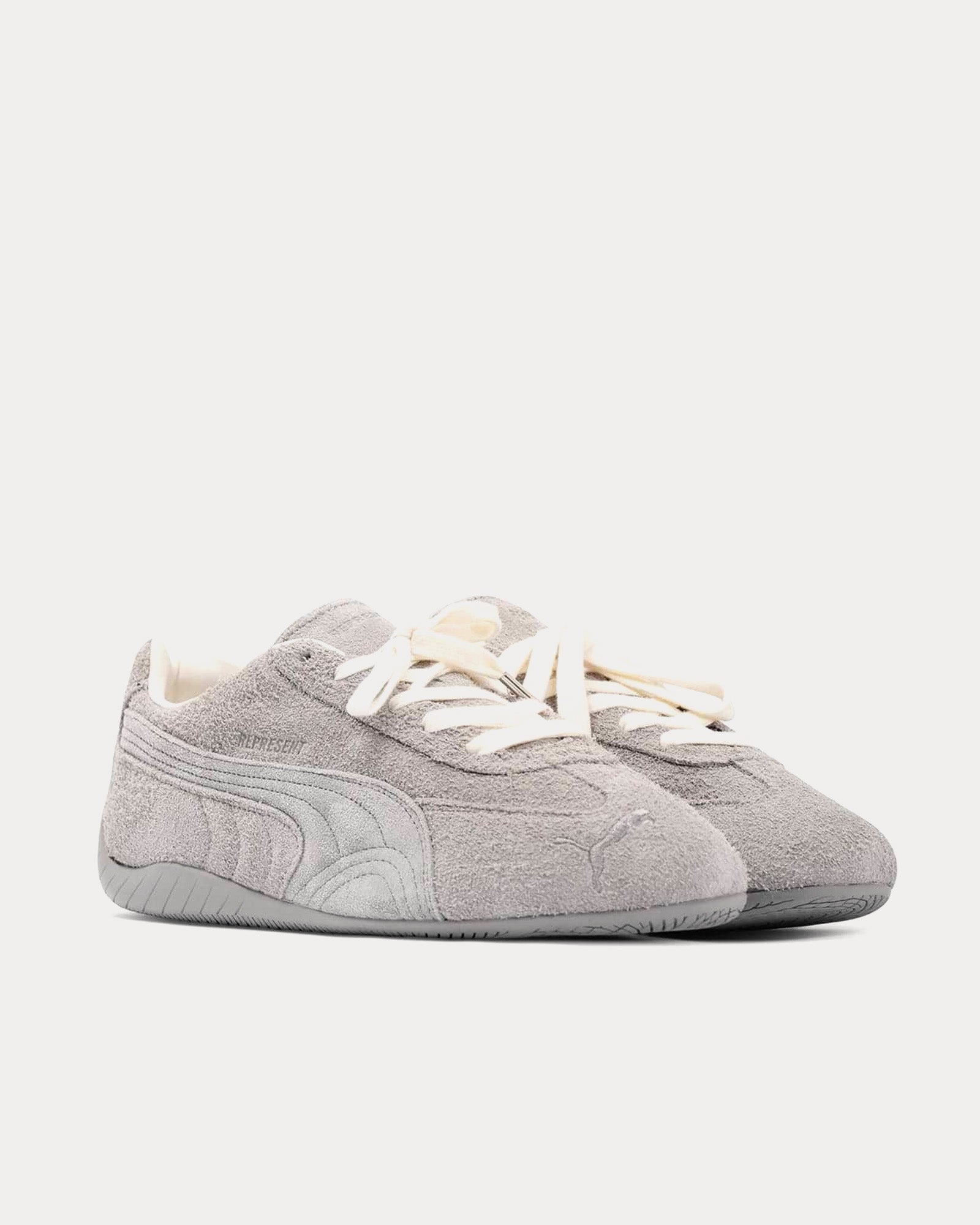 Represent x Puma Unisex Speedcat Wolf Grey Low Top Sneakers