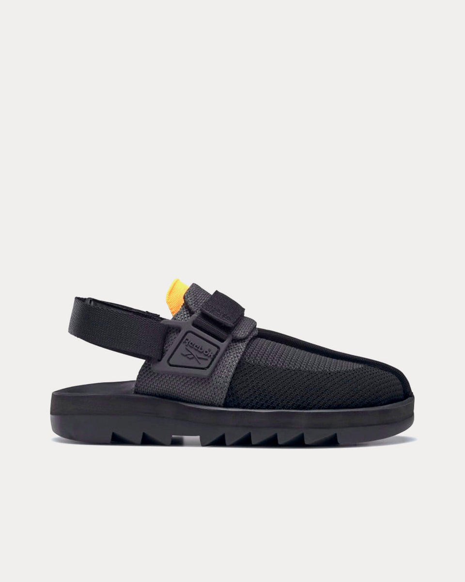 Reebok Beatnik Pure Grey / Core Black Sandals - Sneak in Peace