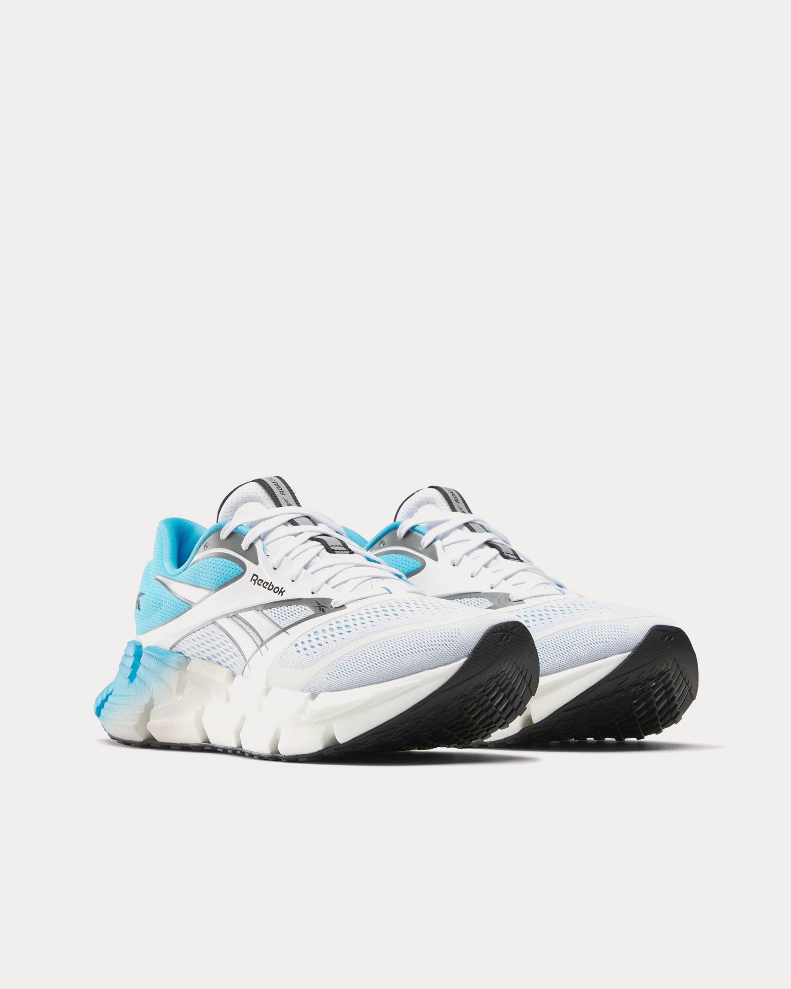 Reebok Men's FloatZig 2 Future Cyan / Black / White Running Shoe