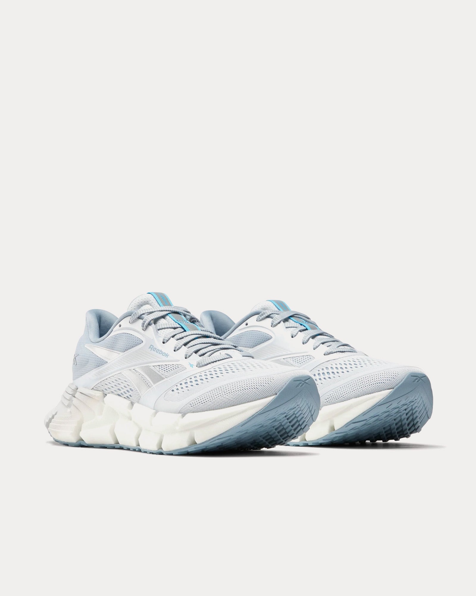 Reebok Women's FloatZig 2 Leisure Blue / Moon / Future Cyan Running Shoes