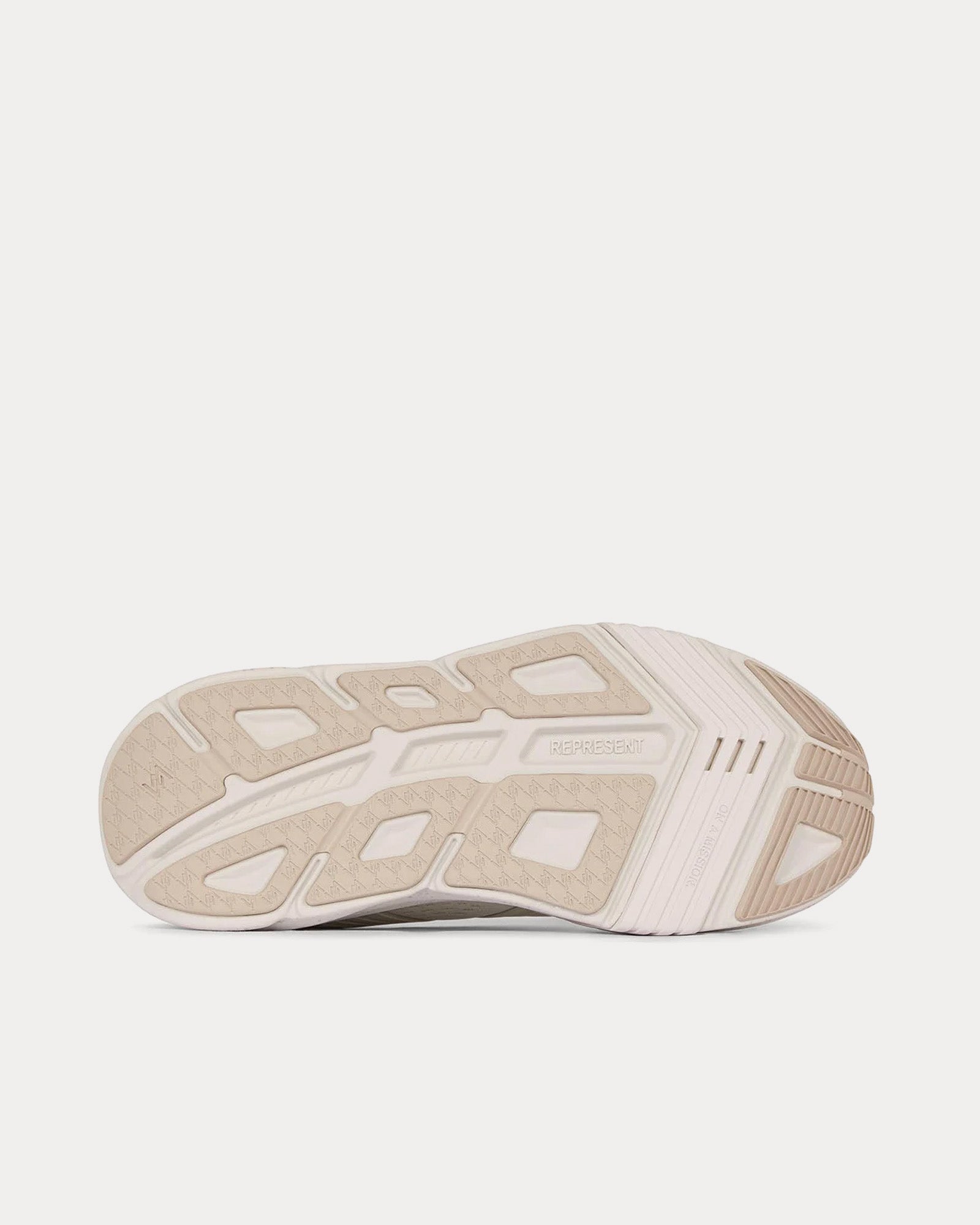 Represent 247 Unisex Arc-1 Runner Cream Running Shoes