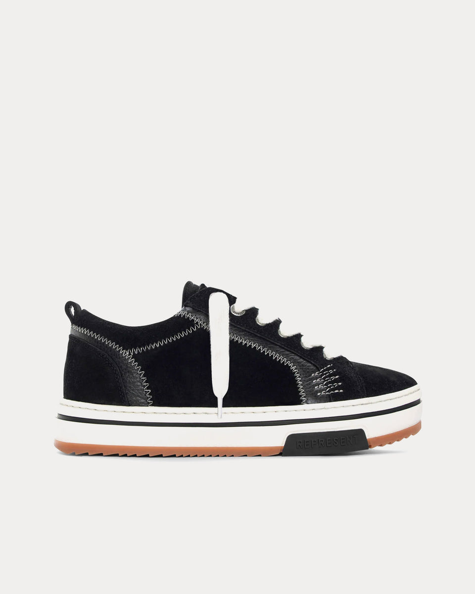 Represent HTN Low Black Low Top Sneakers - Sneak in Peace