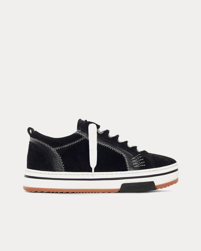 Represent Men's HTN Low Black Low Top Sneakers & Trainers