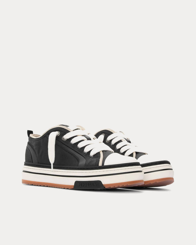 Represent Men's HTN X Low Black Low Top Sneakers & Trainers