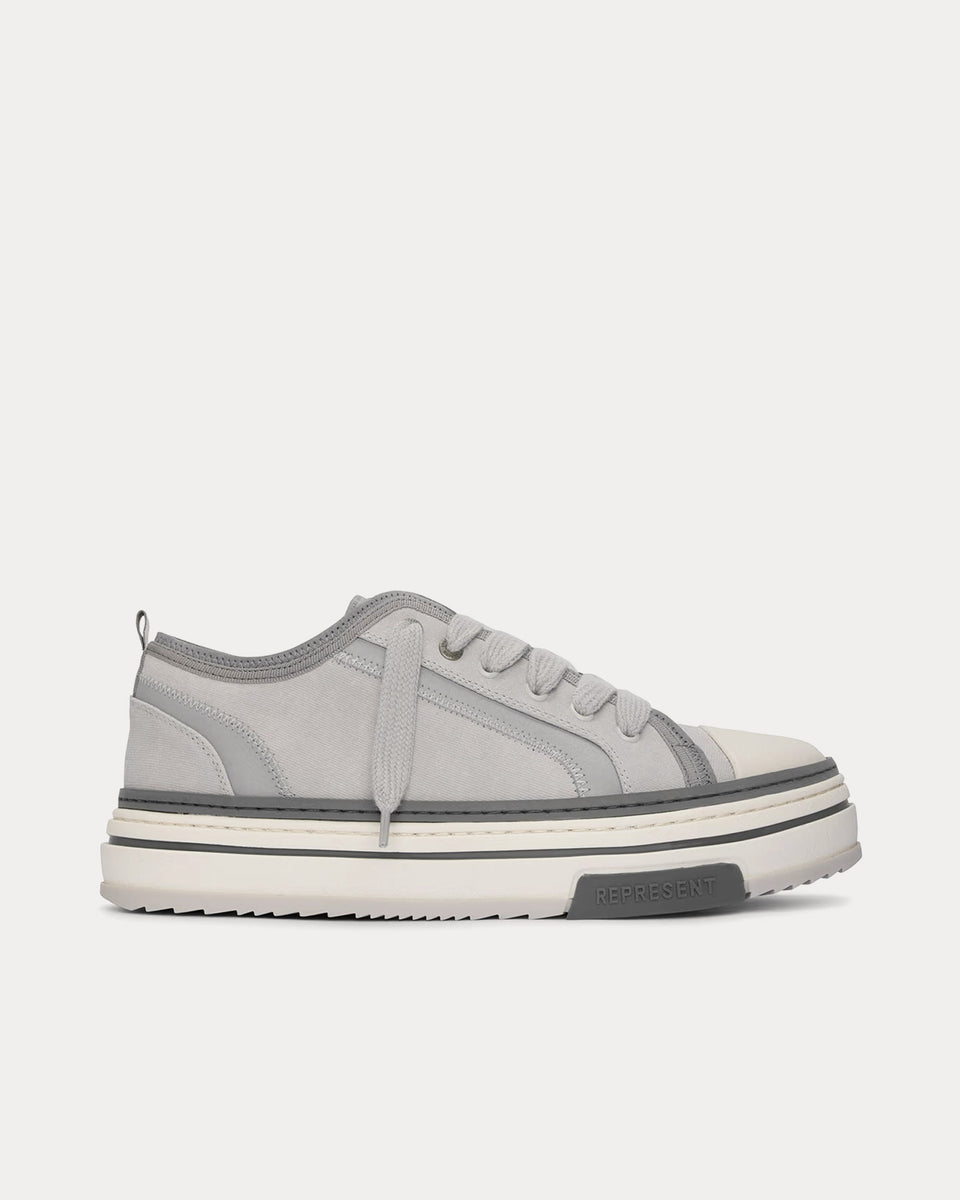 Represent HTN X Low Warm Grey Low Top Sneakers - Sneak in Peace