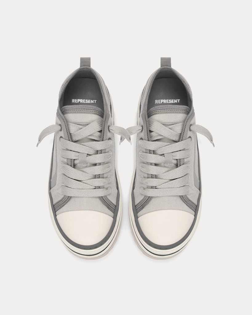 Represent HTN X Low Warm Grey Low Top Sneakers - Sneak in Peace