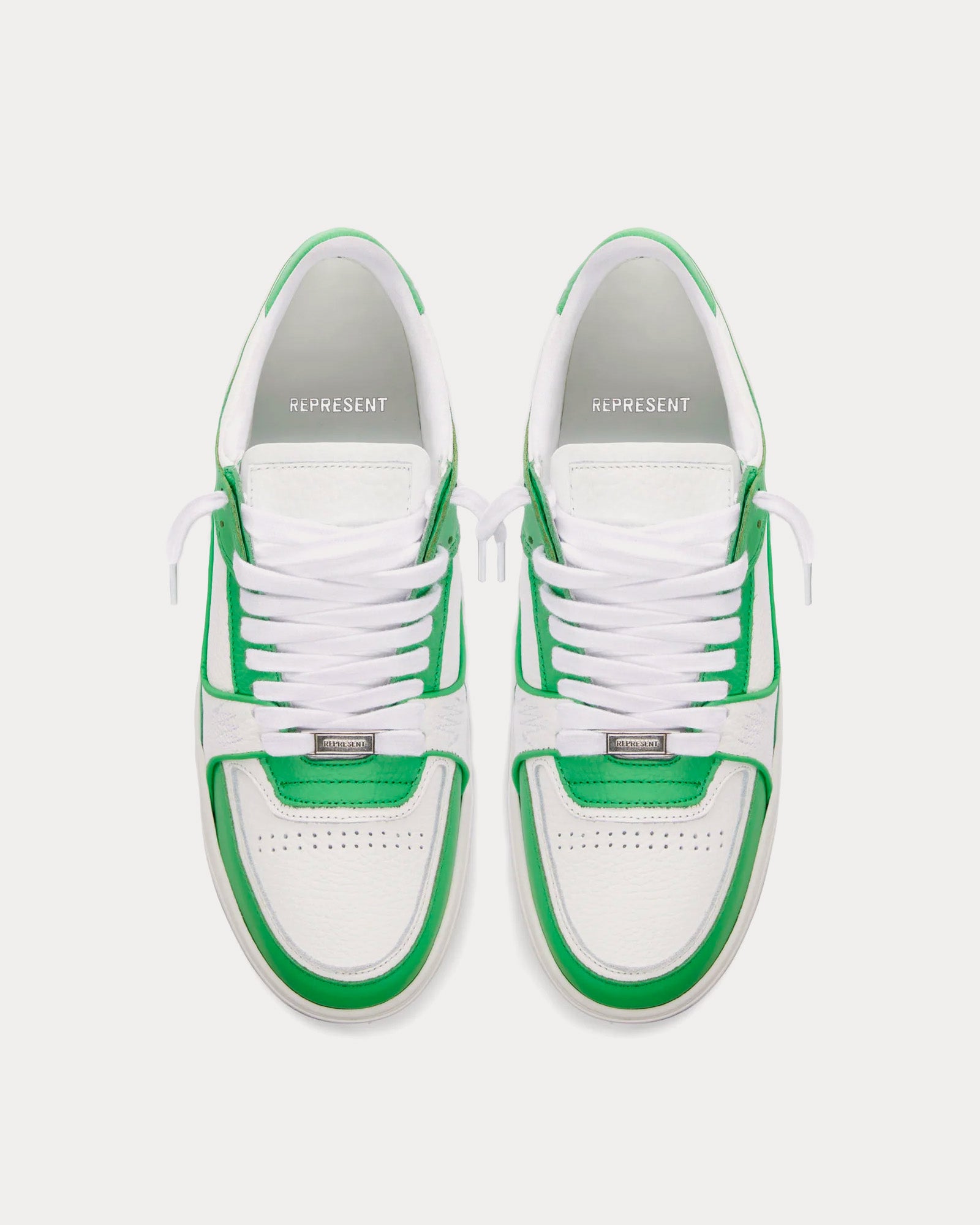 Represent Men's Apex Island Green Low Top Sneakers & Trainers