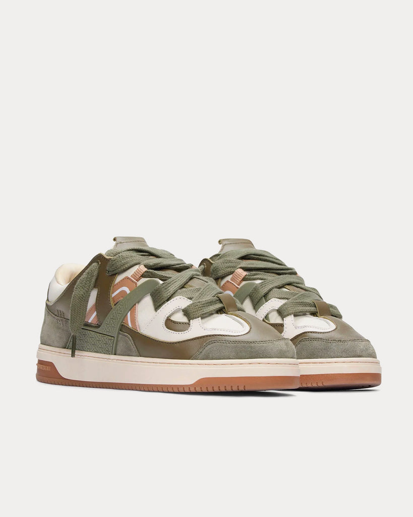 Represent Bully Khaki / Buttercream Low Top Sneakers - Sneak in Peace