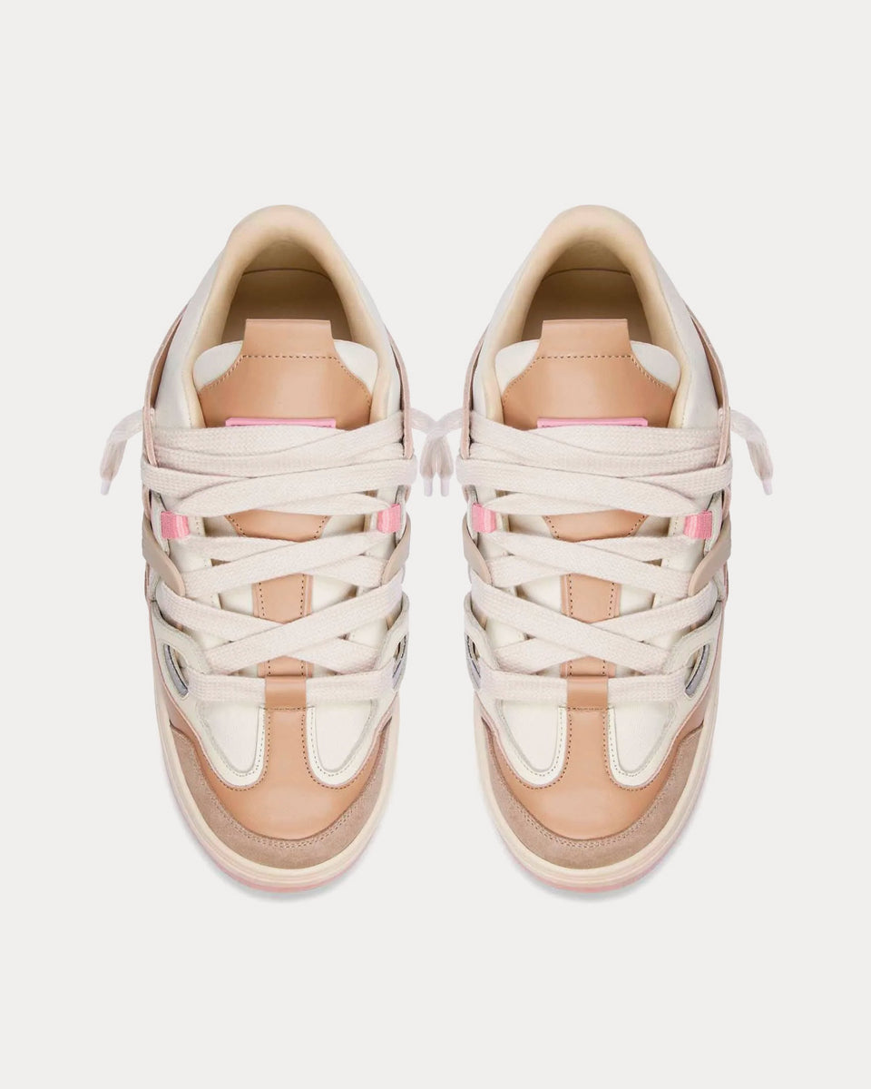 Represent Bully Sesame / Pink Low Top Sneakers - Sneak in Peace