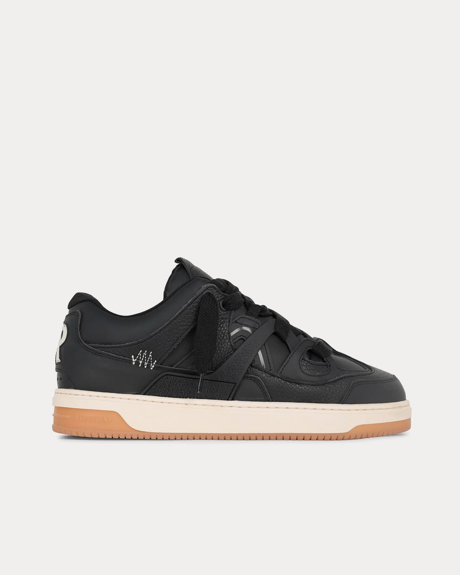 Represent Men's Bully Black / Gum Low Top Sneakers & Trainers