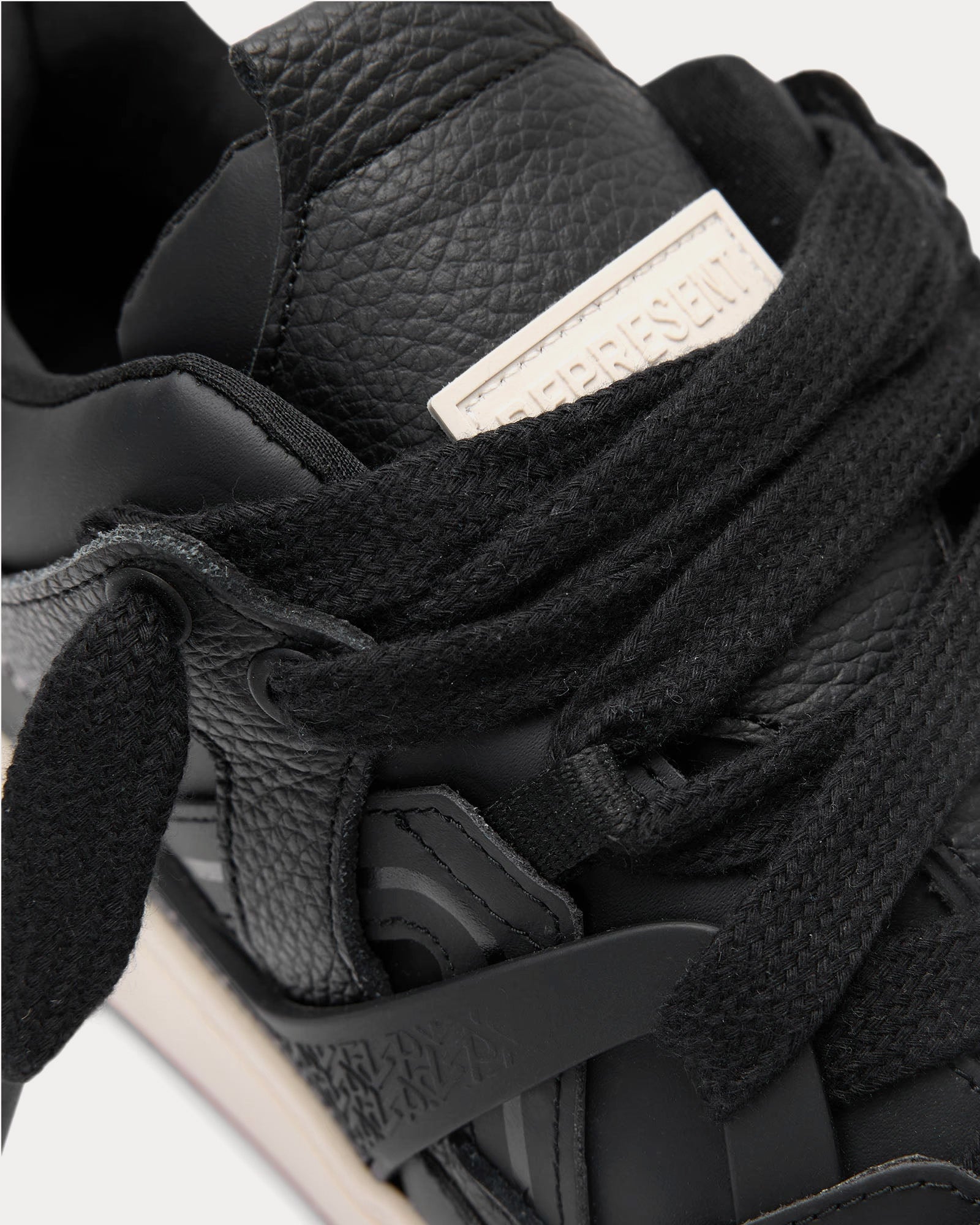 Represent Men's Bully Black / Gum Low Top Sneakers & Trainers