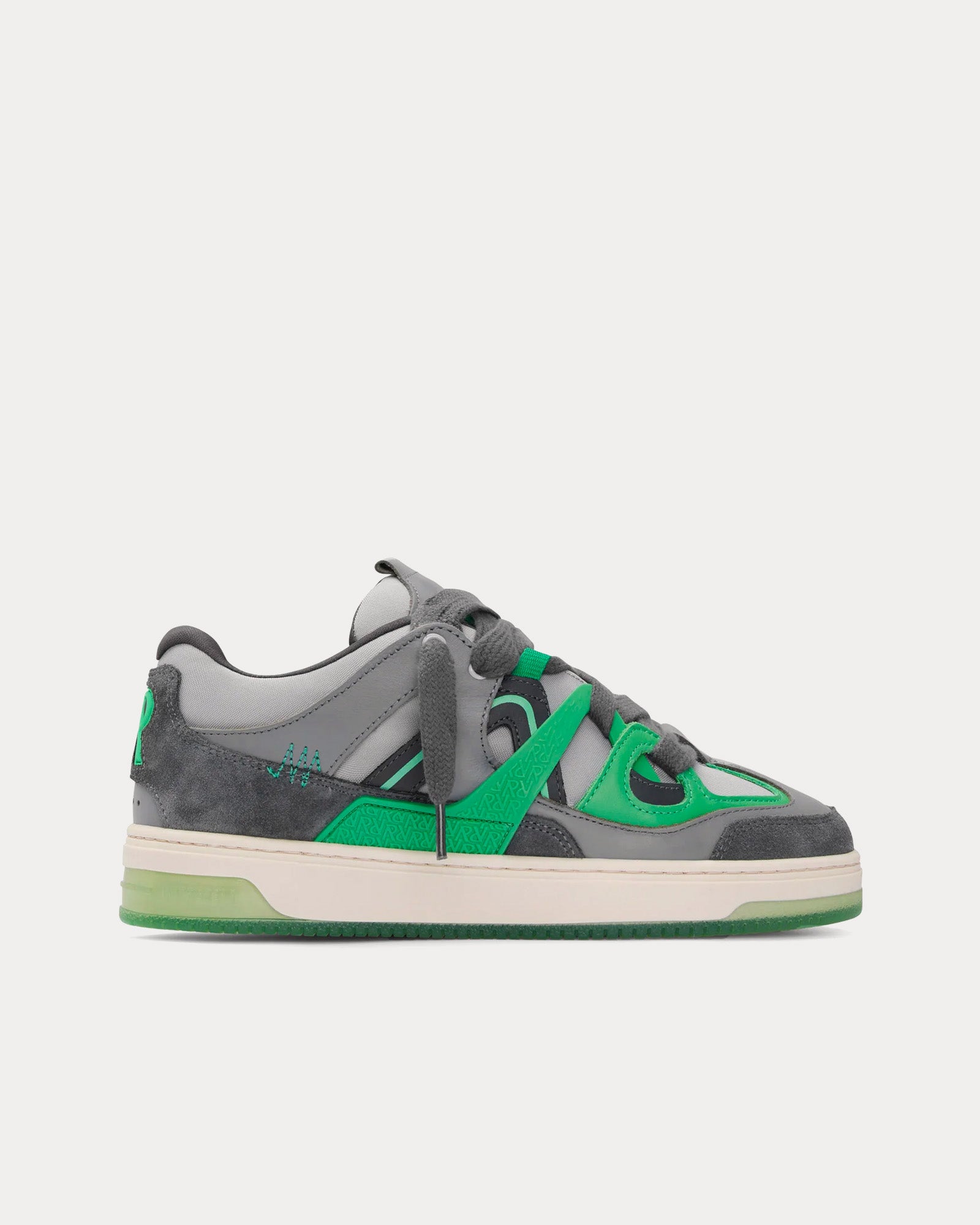 Represent Men's Bully Island Green Low Top Sneakers & Trainers
