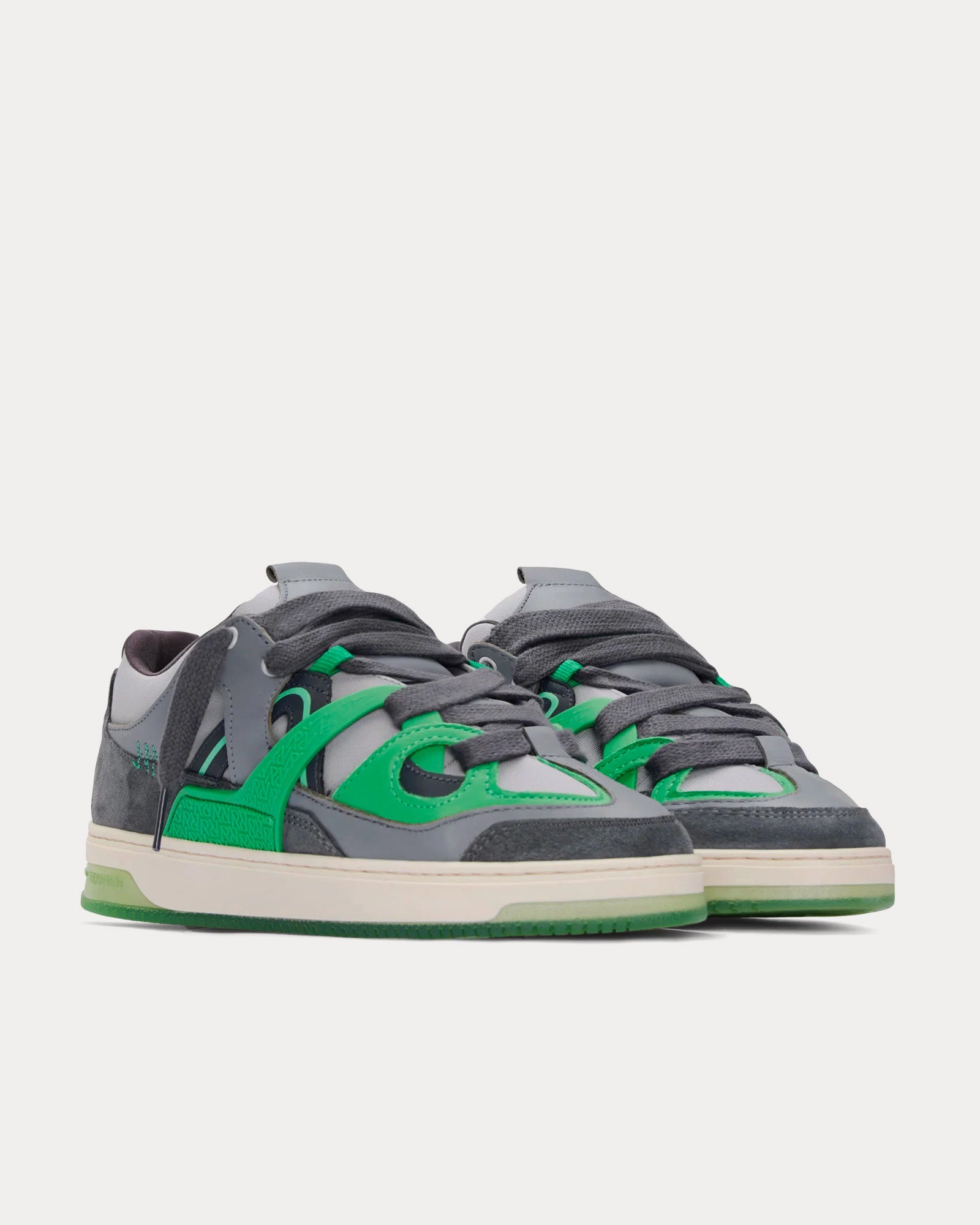 Represent Men's Bully Island Green Low Top Sneakers & Trainers