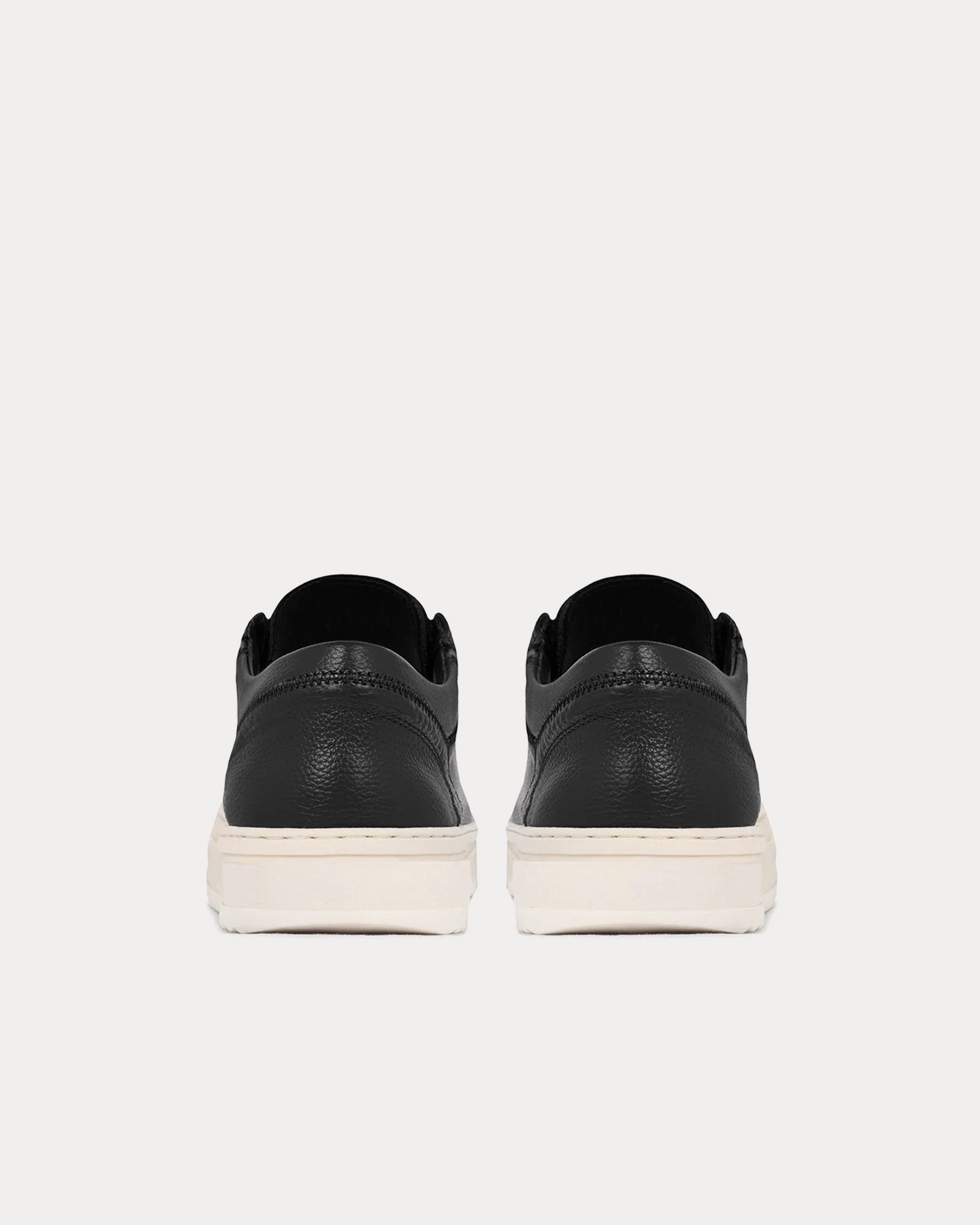 Represent Men's HTN Low Tumbled Leather Black Low Top Sneakers & Trainers