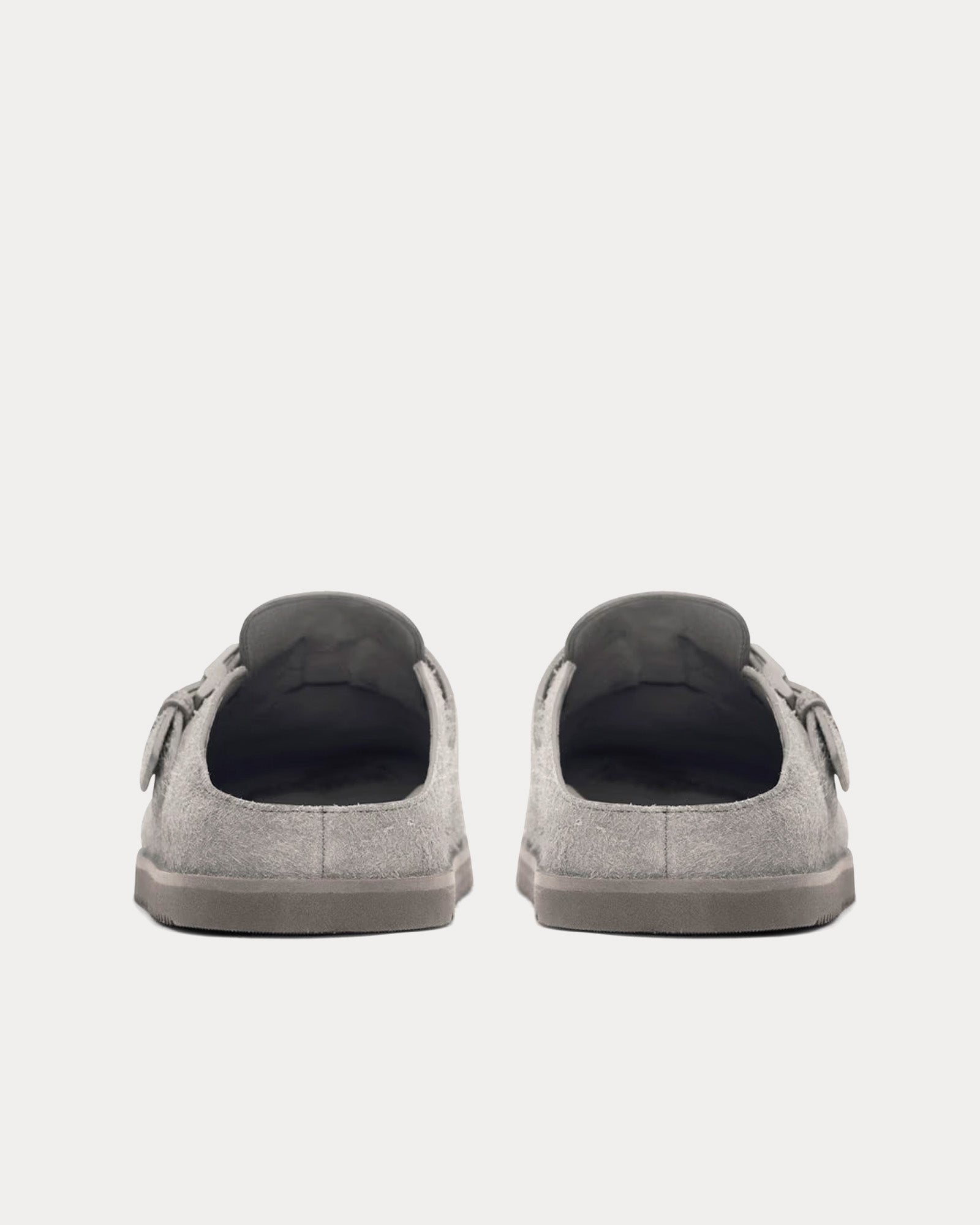 Represent Men's Initial Suede Grey Mules