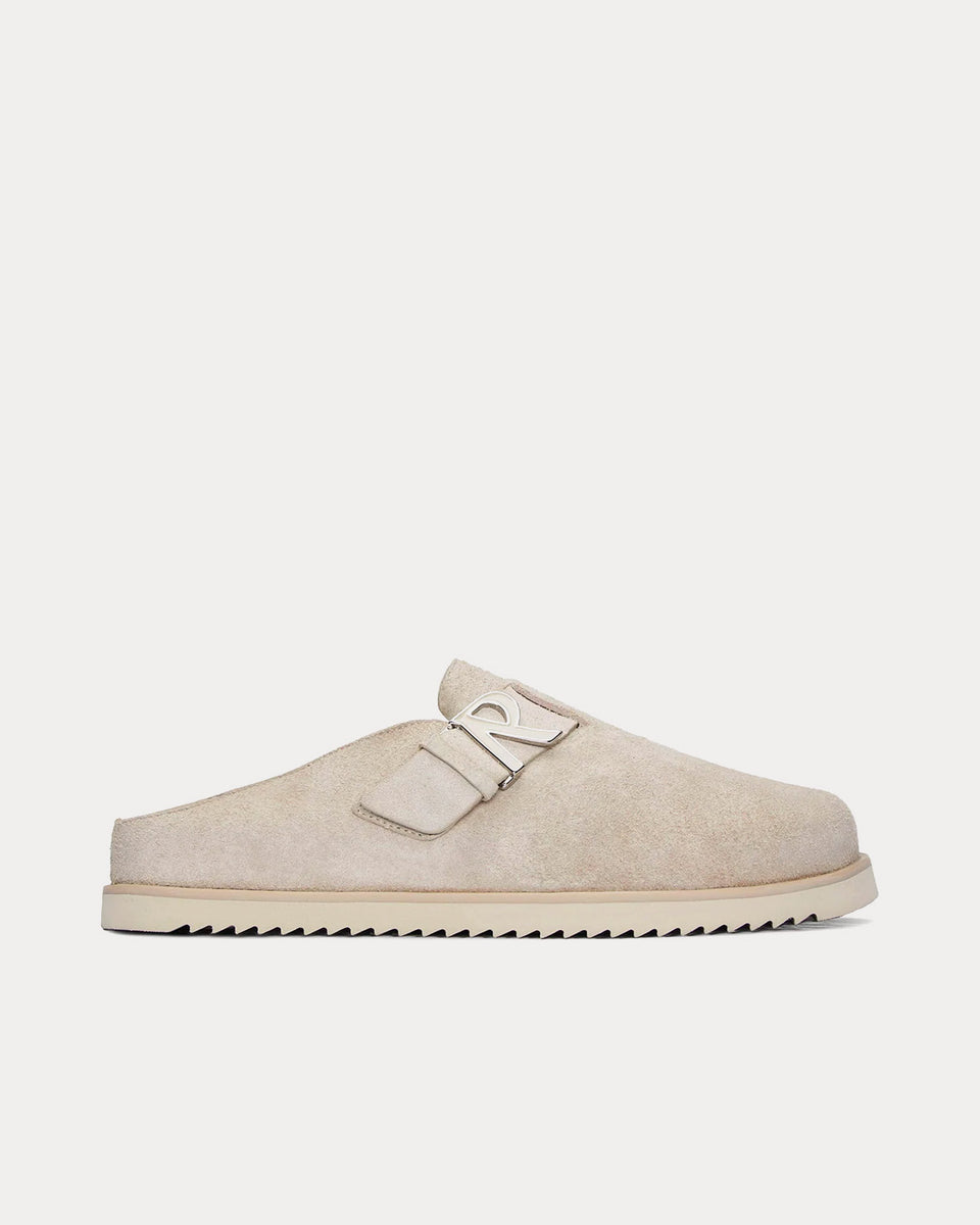Represent Initial Taupe Mules - Sneak in Peace