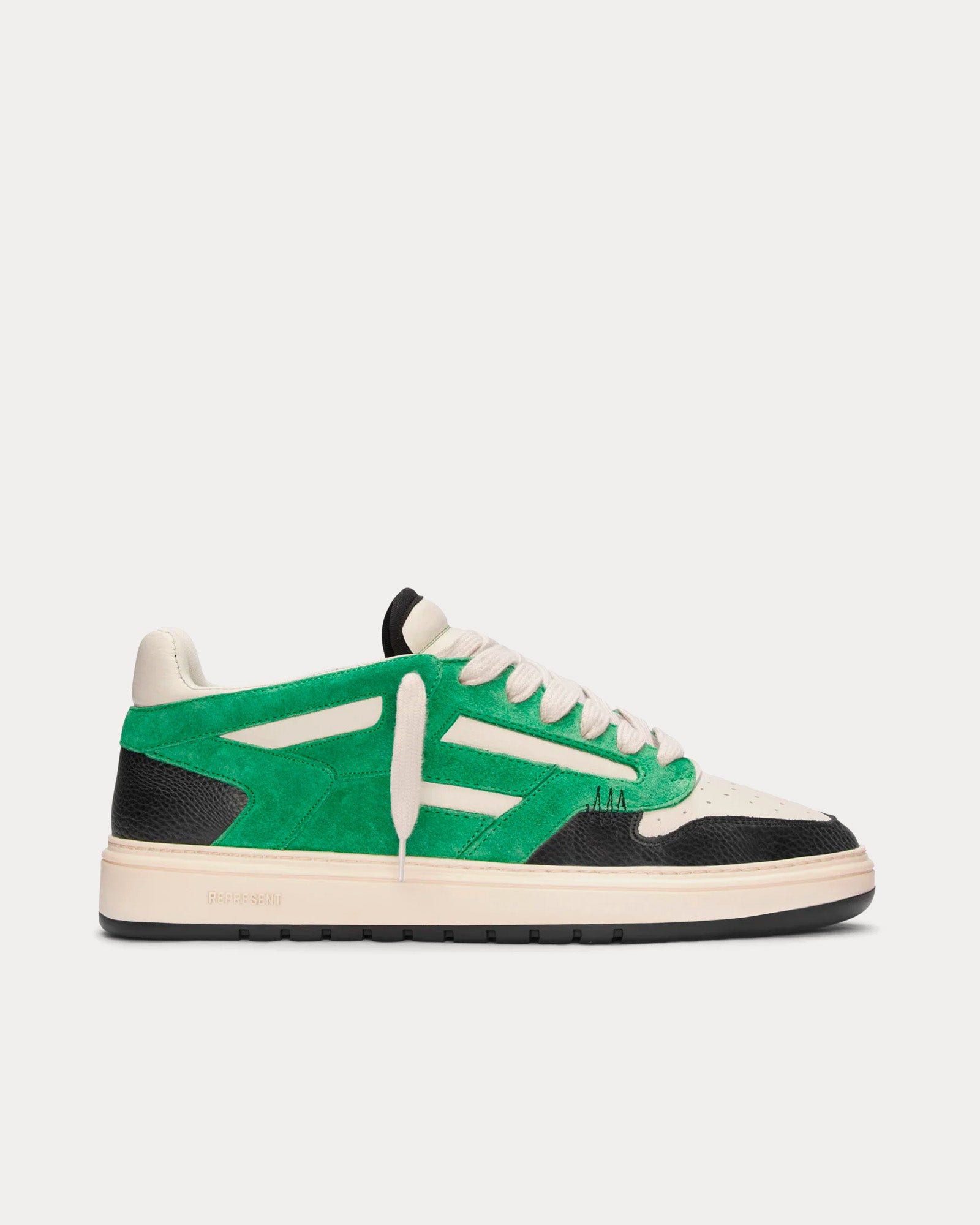 Represent Men's Reptor Low Island Green / Vintage White / Black Low Top ...