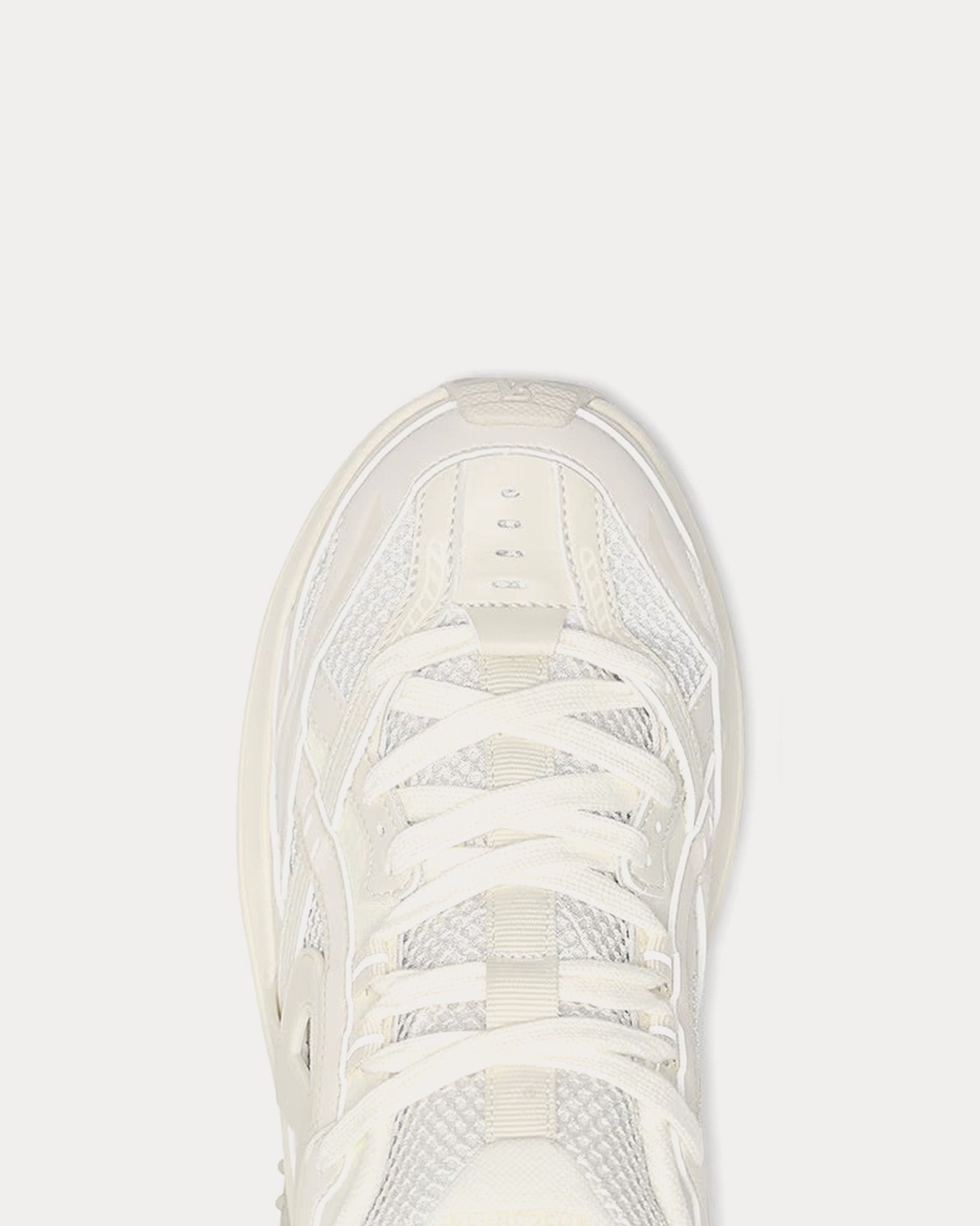 Represent Men's Storm Runner Off White Low Top Sneakers & Trainers