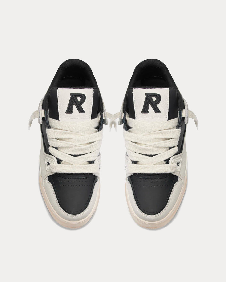 Represent Studio Sneaker Vintage White / Black Low Top Sneakers - Sneak ...