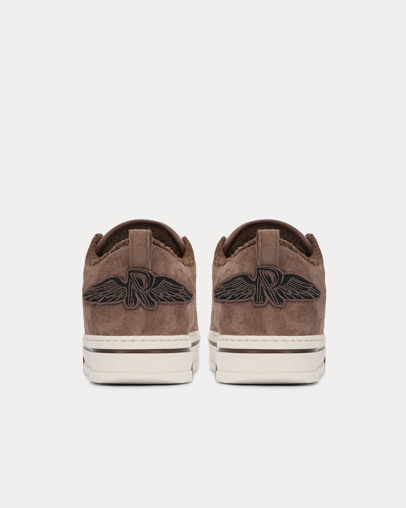 Represent HTN Low Terry Towelling Brown Low Top Sneakers - Sneak in Peace