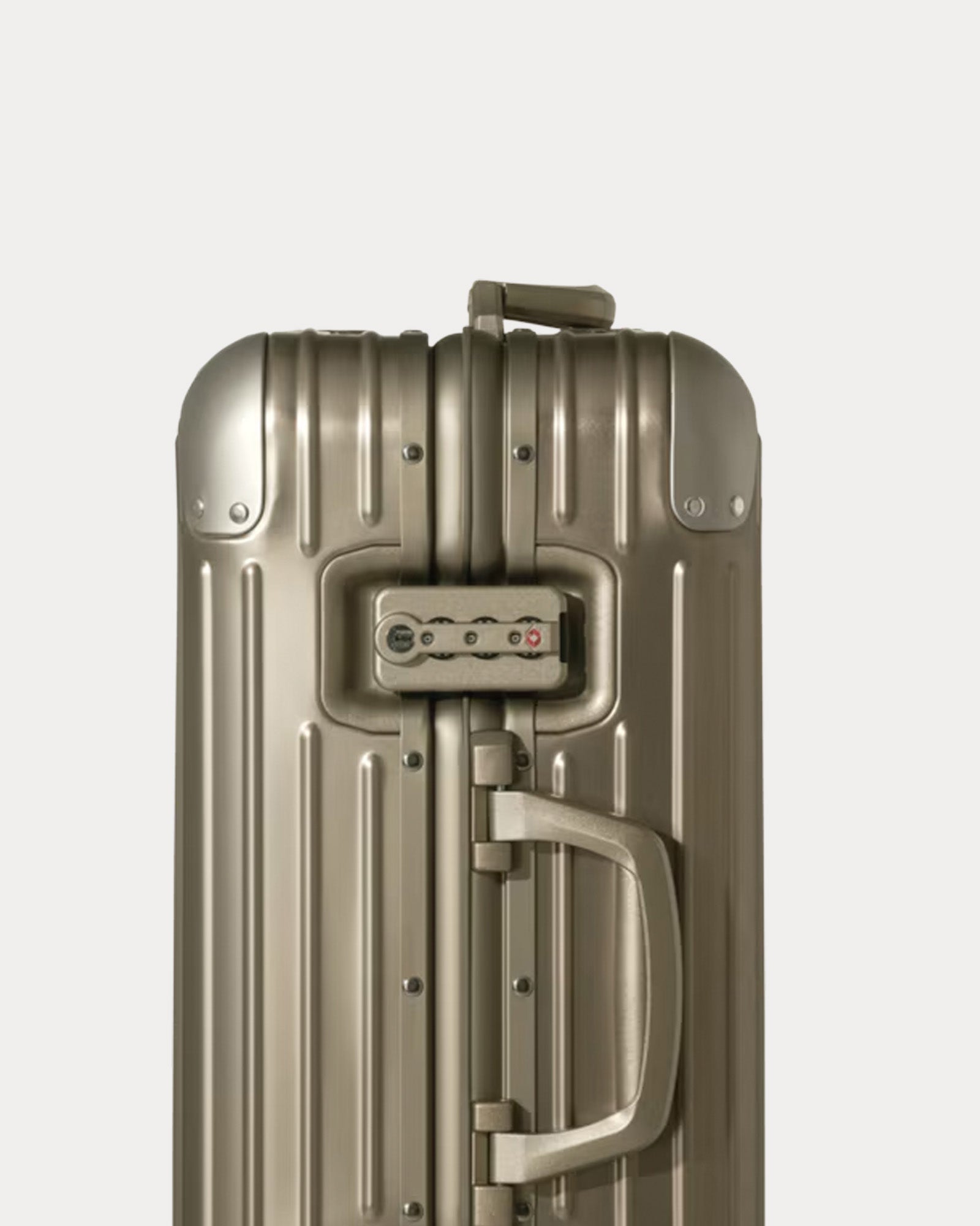 Rimowa Original Cabin Aluminium Titanium Luggage
