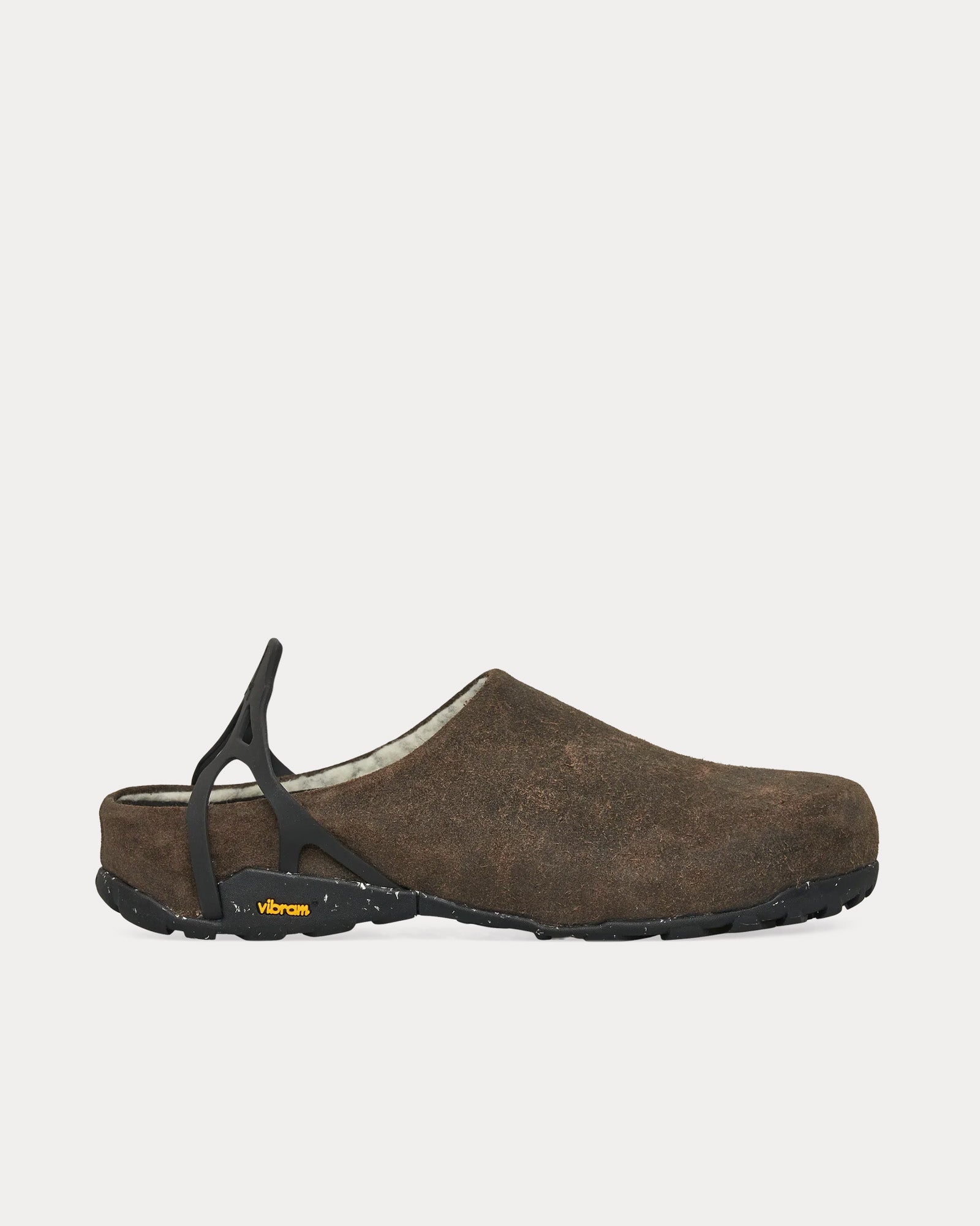 ROA Unisex Fedaia Taupe Sherpa Mules