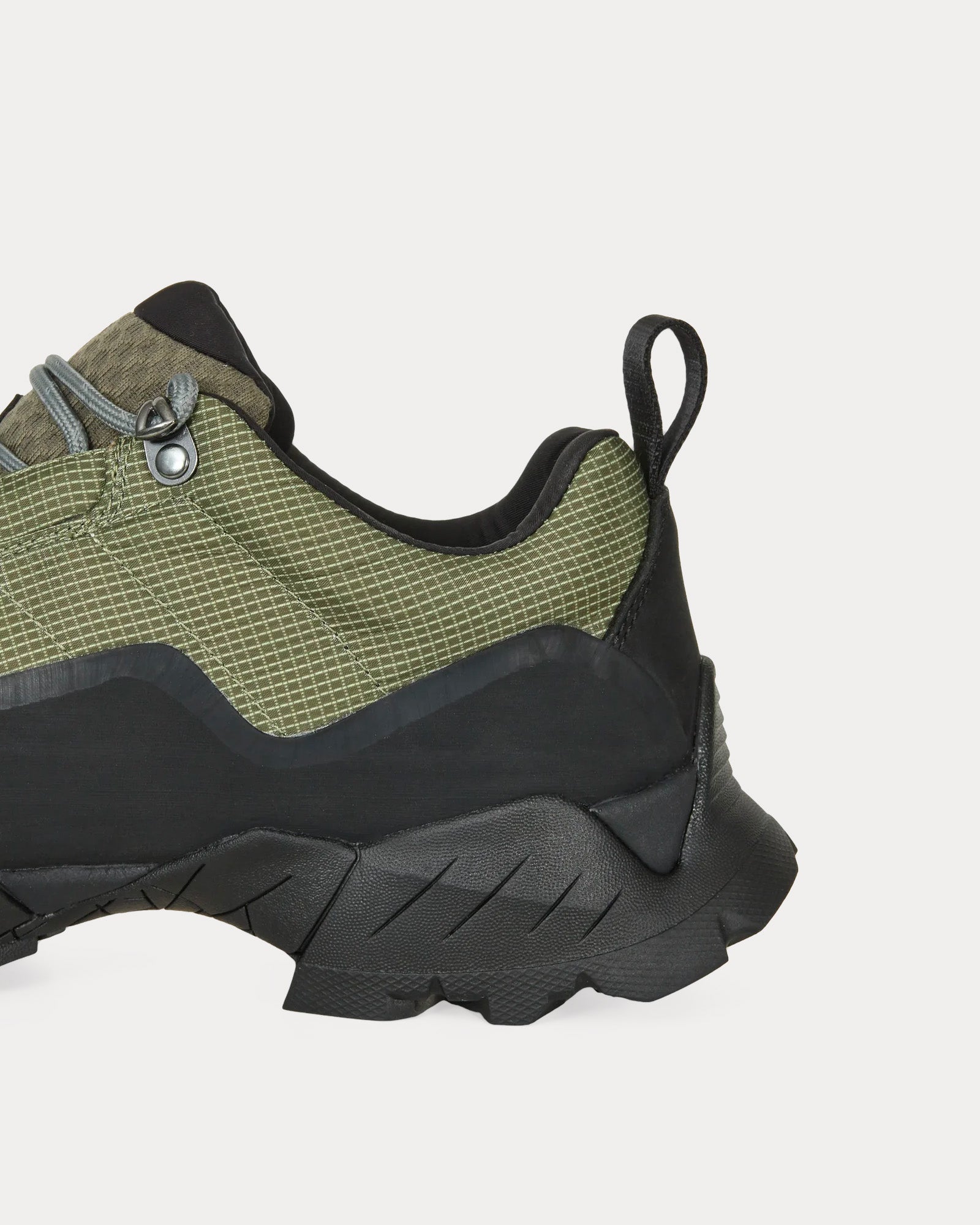 ROA Unisex Katharina Olive / Black Low Top Sneakers & Trainers