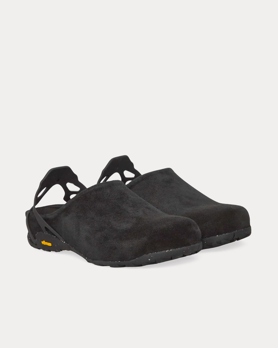 ROA Fedaia Suede Black Mules - Sneak in Peace