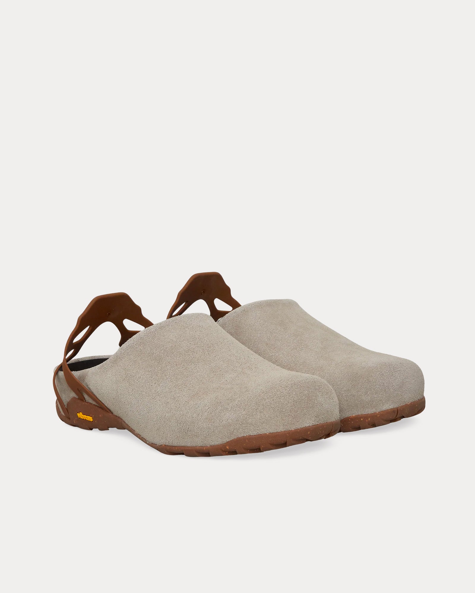 ROA Unisex Fedaia Suede Grey Mules