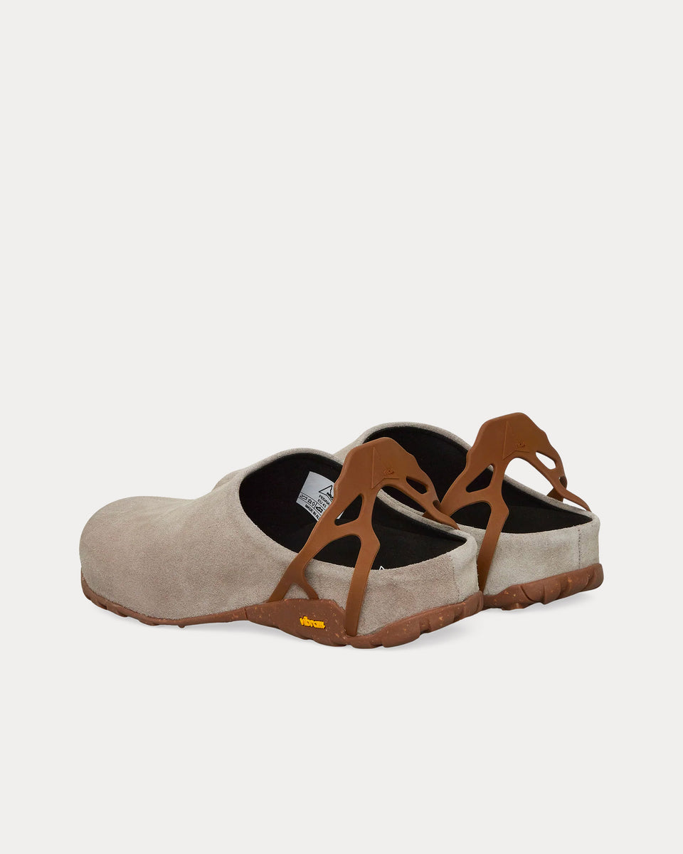 ROA Fedaia Suede Grey Mules - Sneak in Peace