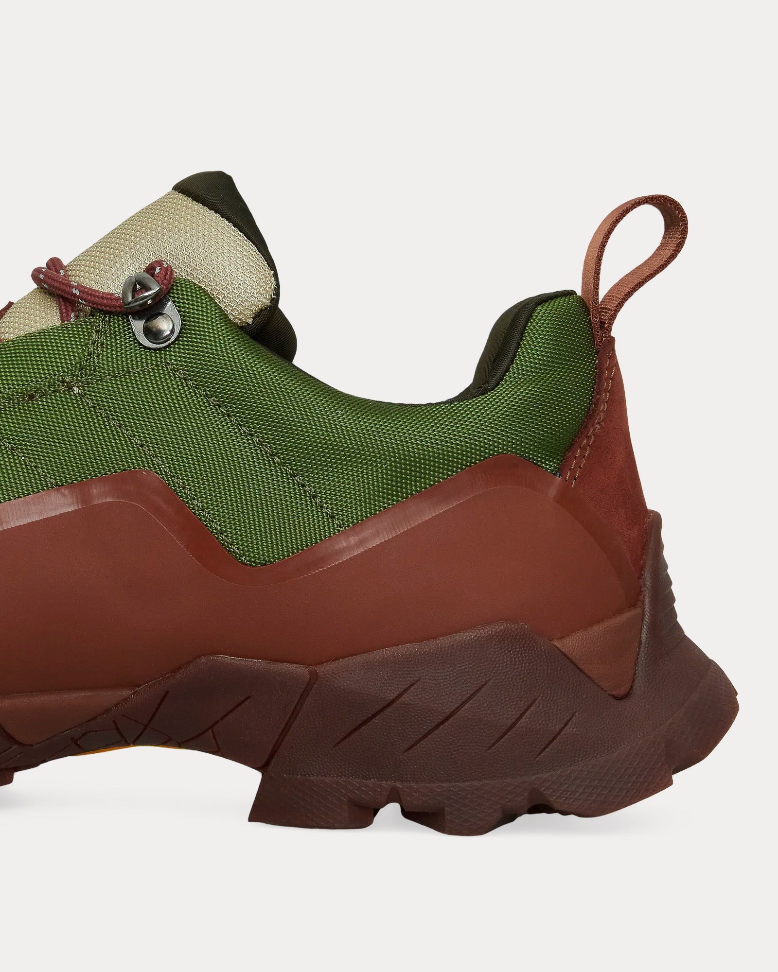 ROA Men's Katharina Olive / Rust Low Top Sneakers
