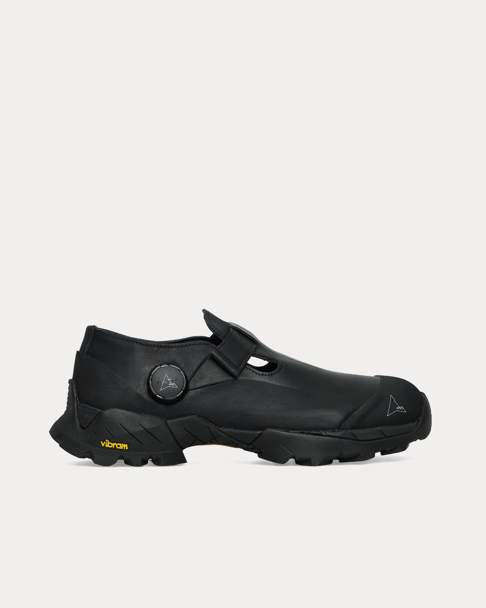 ROA Unisex Pala Black Sandals