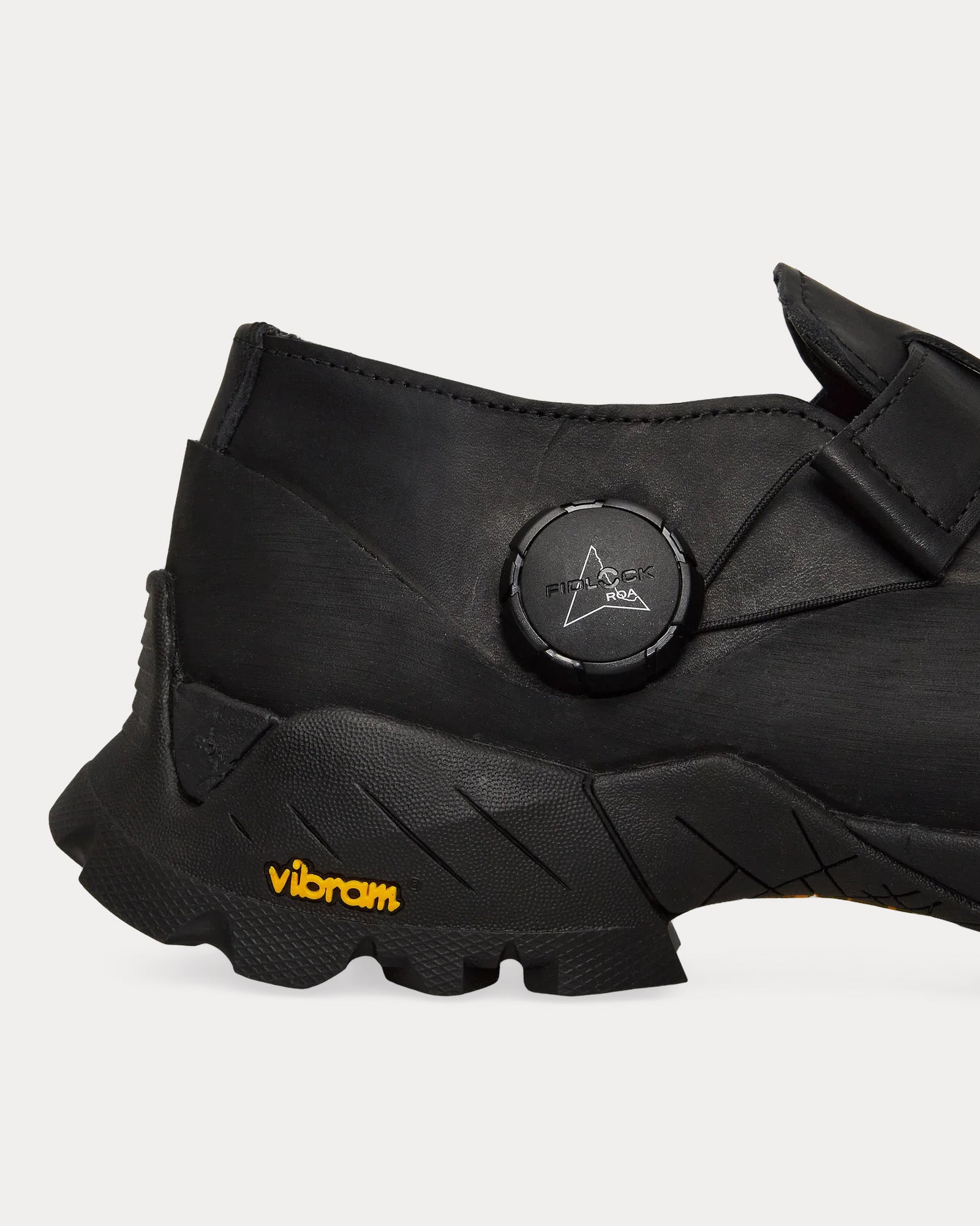 ROA Unisex Pala Black Sandals