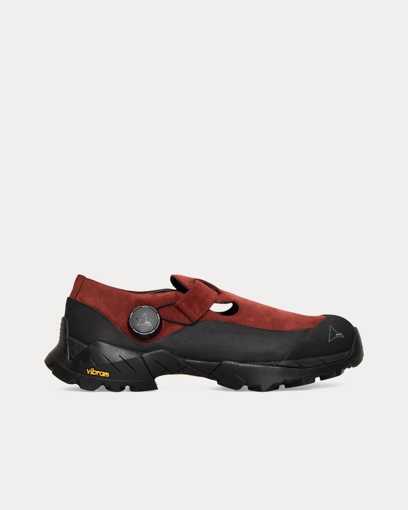 ROA Unisex Pala Syrah / Black Sandals