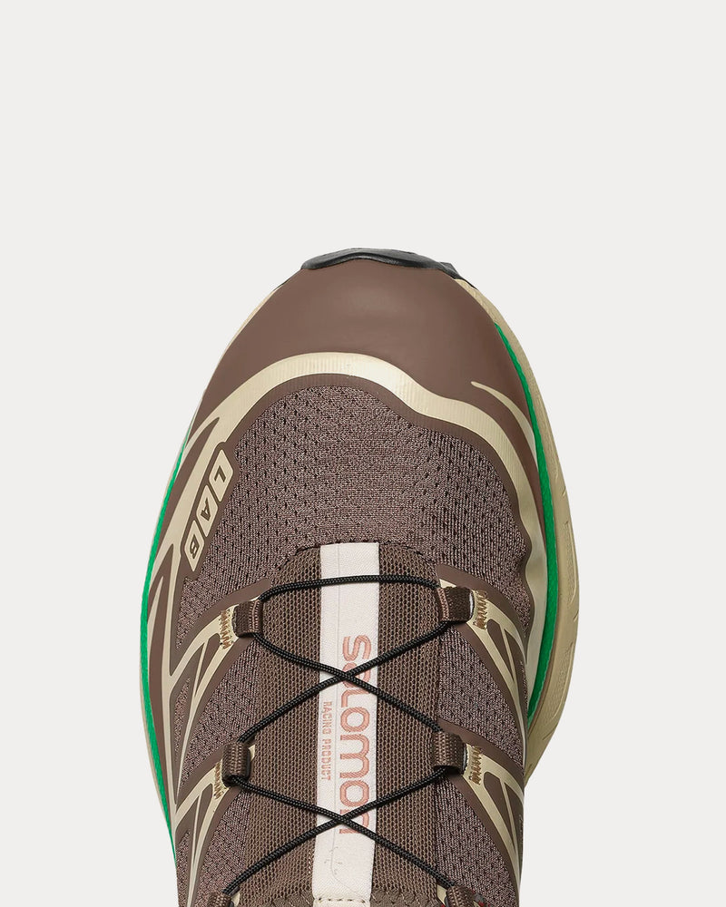 Salomon Unisex XT-6 Mindful Falcon / Almond Milk / Bright Green Low Top ...