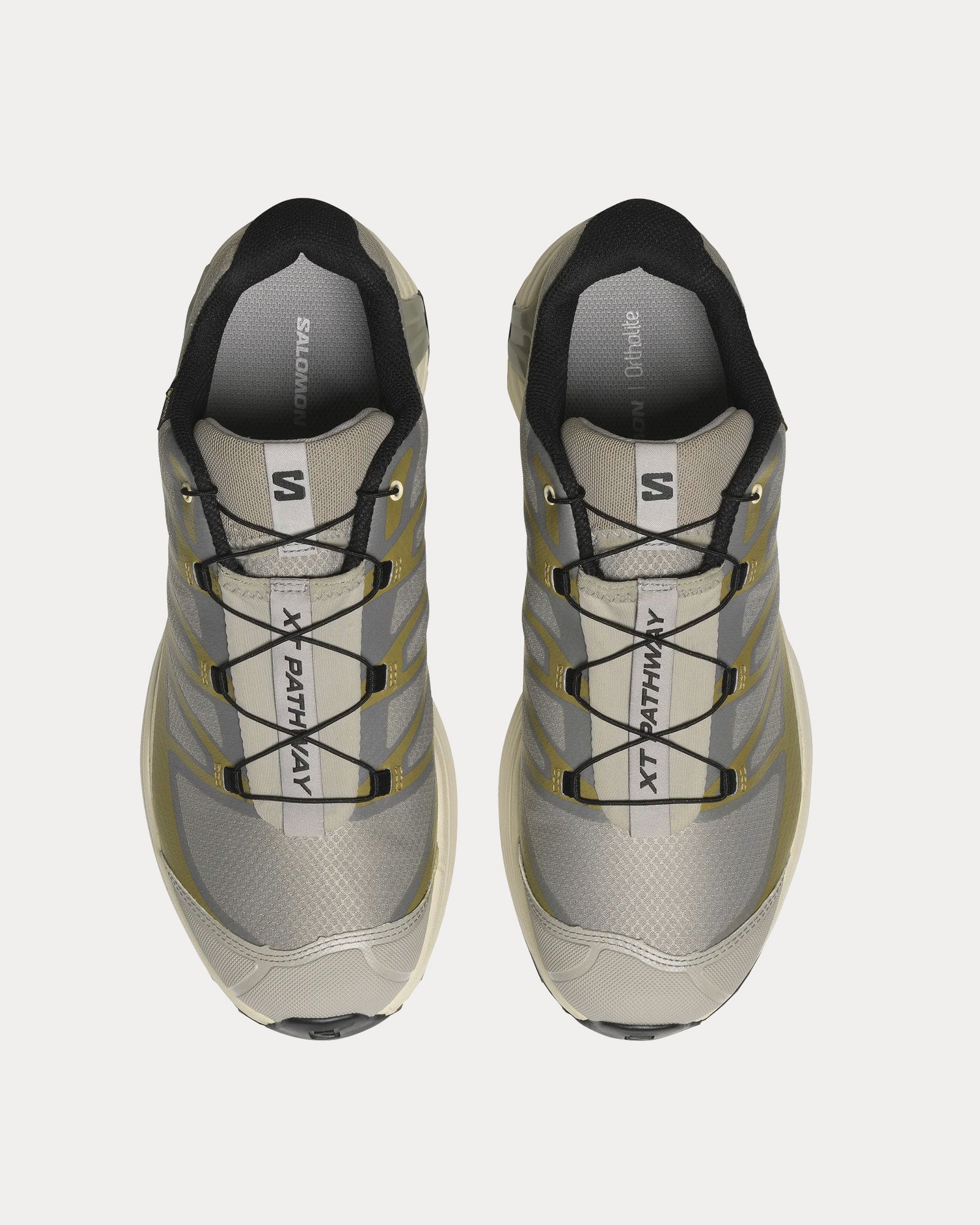 Salomon Unisex XT-Pathway Gore-Tex Ghost Gray / Almond Milk / Black Low ...