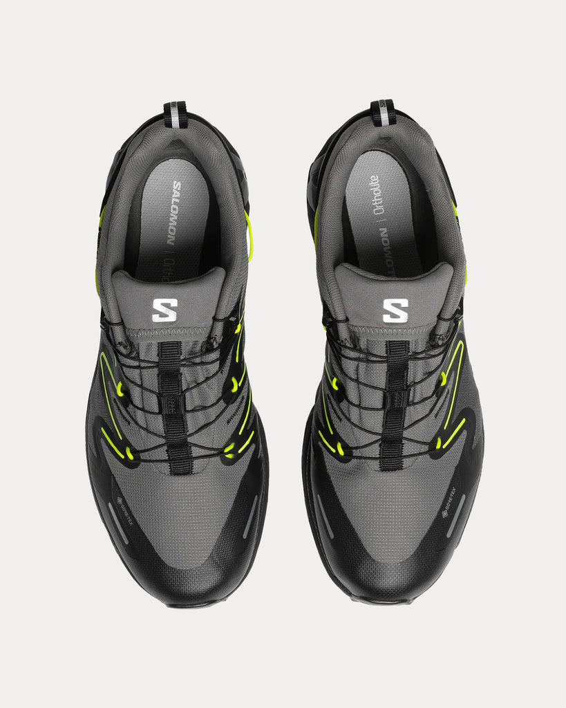 Salomon XT-Rush 2 Gore-Tex Pewter / Black / Safety Yellow Low Top ...