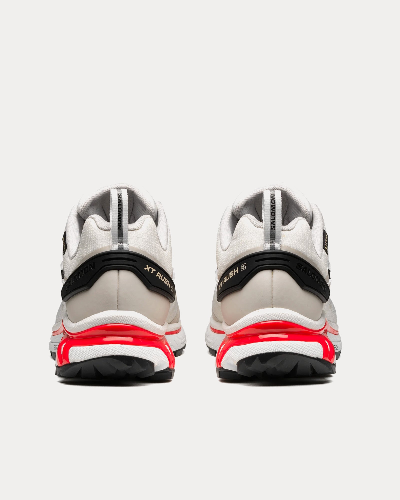 Salomon Unisex XT-Rush 2 Gore-Tex White / Lunar Rock / Poppy Red Low ...