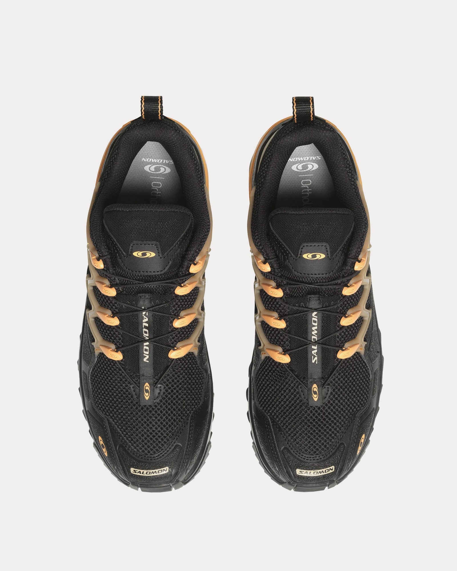 Salomon ACS + OG Black / White Pepper / Papaya Low Top Sneakers - Sneak ...