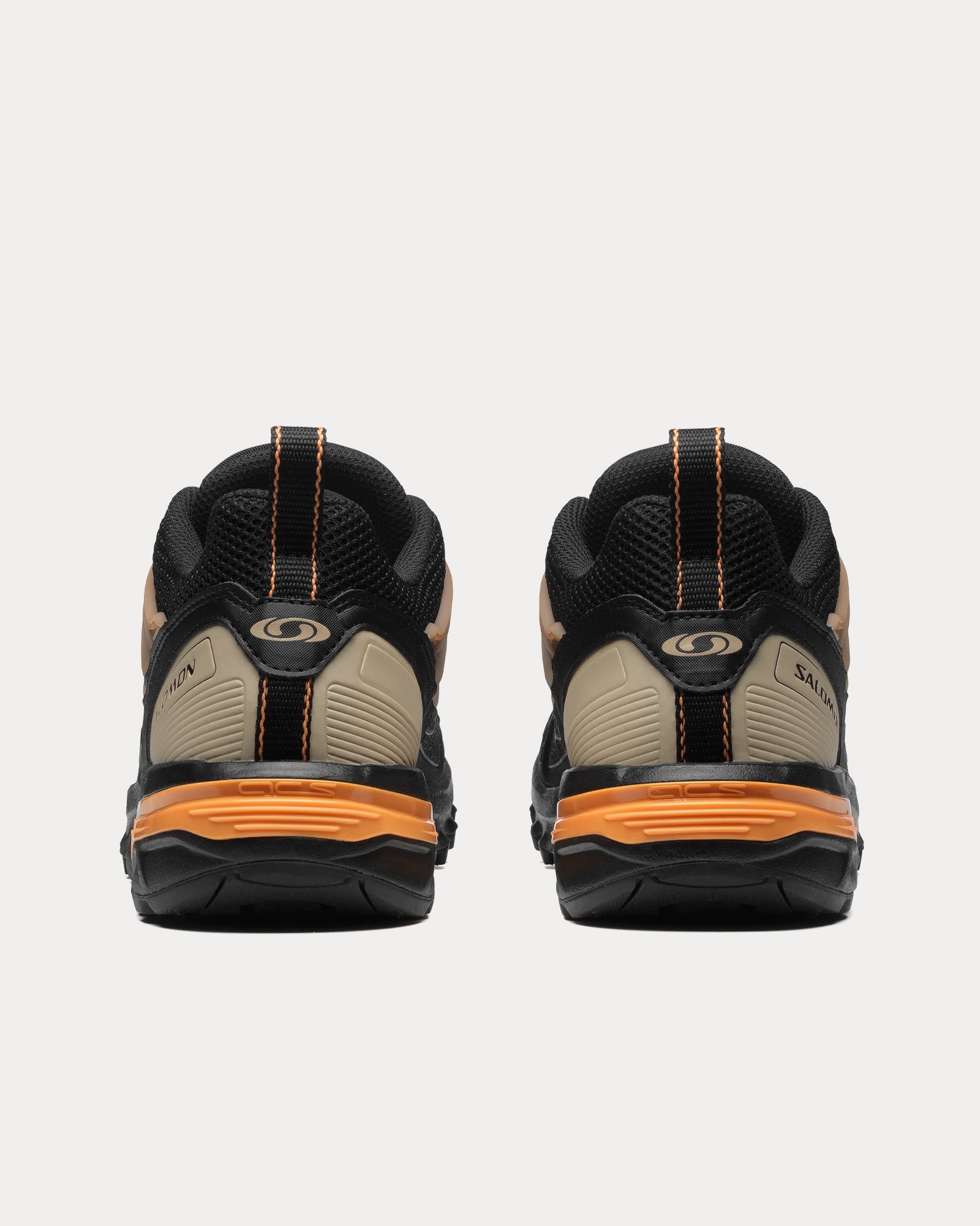 Salomon ACS + OG Black / White Pepper / Papaya Low Top Sneakers - Sneak ...