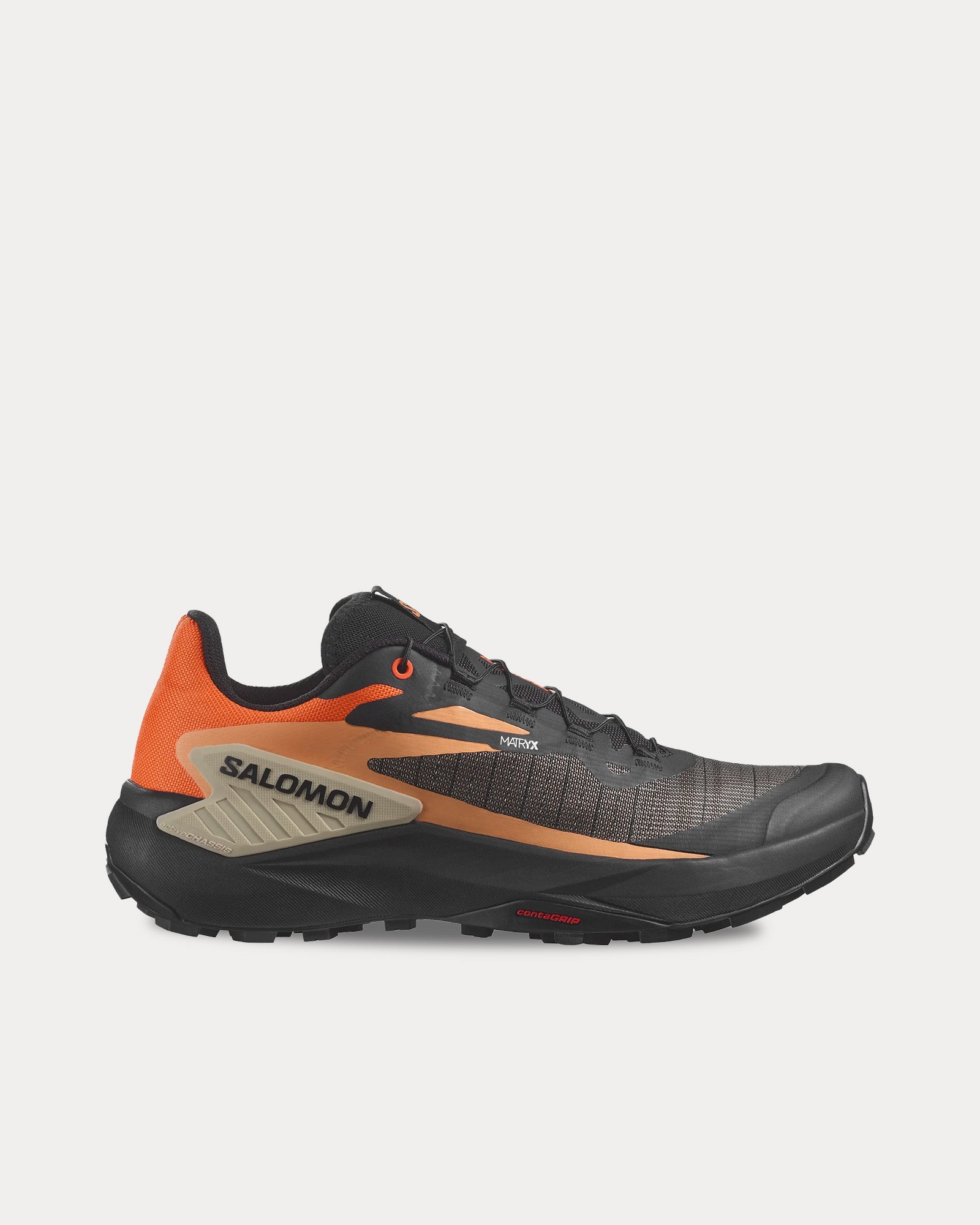 Salomon Men's Genesis Dragon Fire / Black / Cement Running Shoes