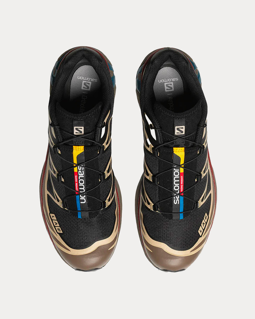 Buy Salomon Unisex XT-6 Black / Falcon / Cow Low Top Sneakers & Trainers