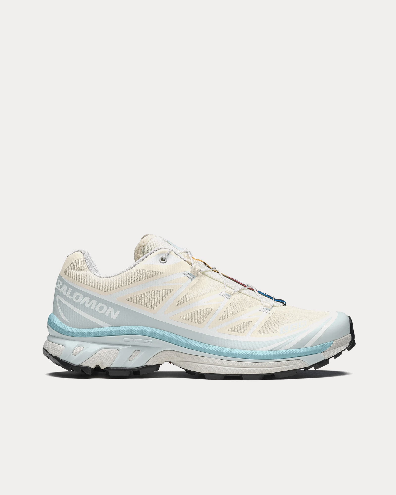 Salomon Unisex XT-6 Vanilla Ice / Ballad Blue / Iced Aqua Low Top ...