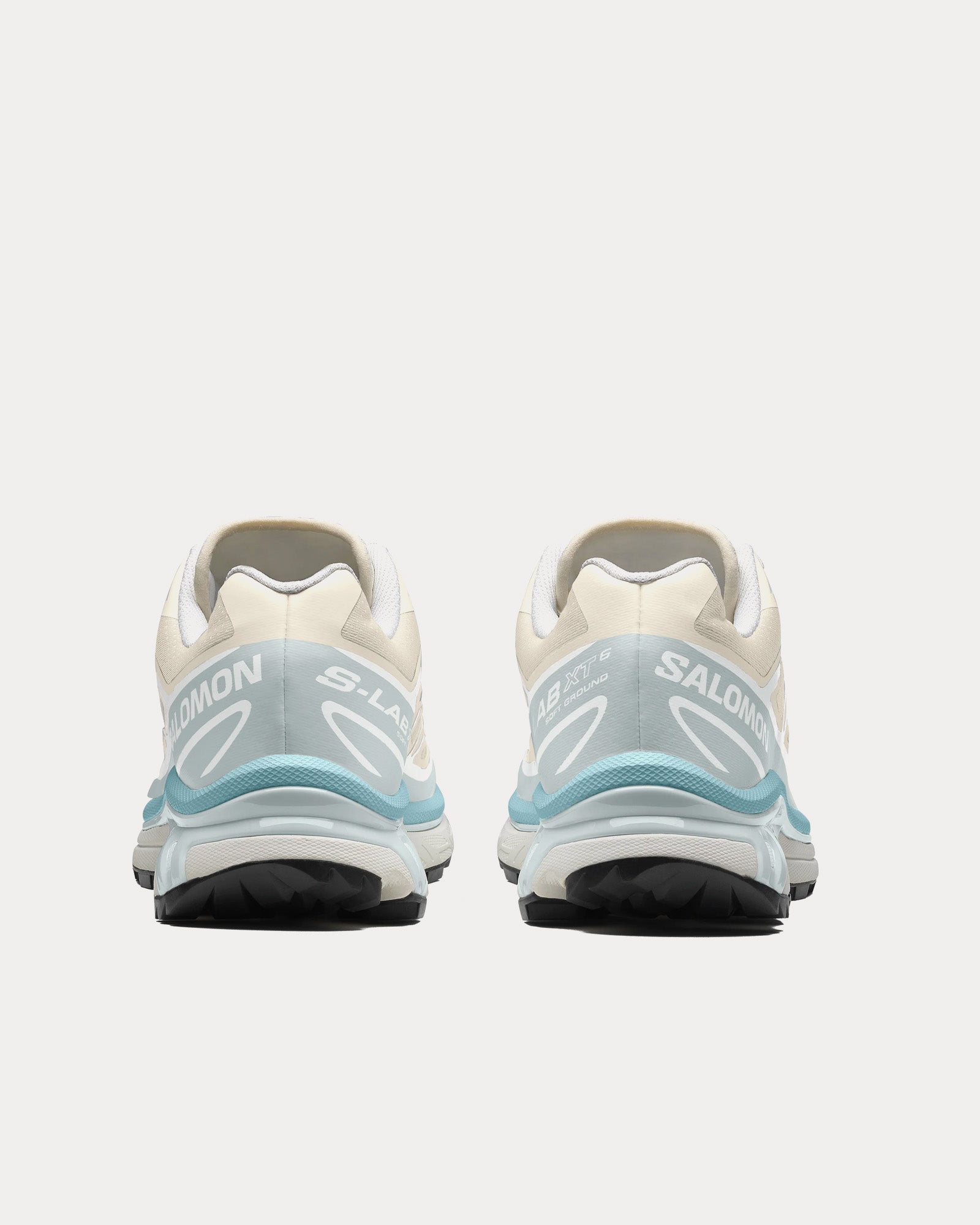 Salomon Unisex XT-6 Vanilla Ice / Ballad Blue / Iced Aqua Low Top Sneakers