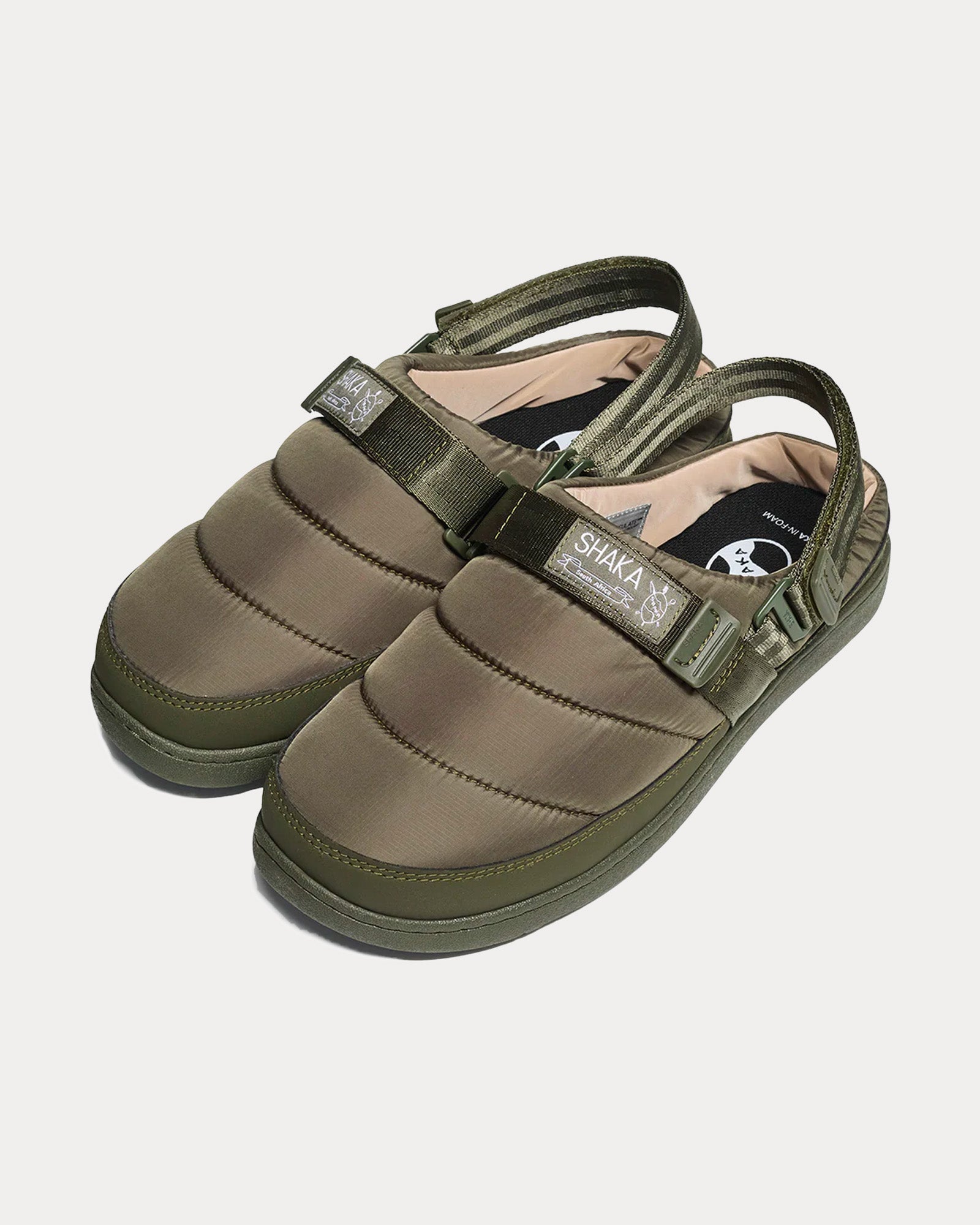 Shaka Schlaf Army Clogs - Sneak in Peace