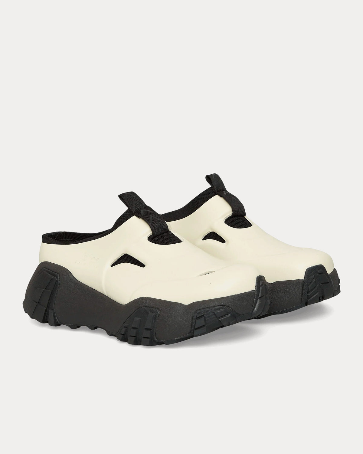 Vibram x Slam Jam Rubber Core White Asparagus Sabots - Sneak in Peace