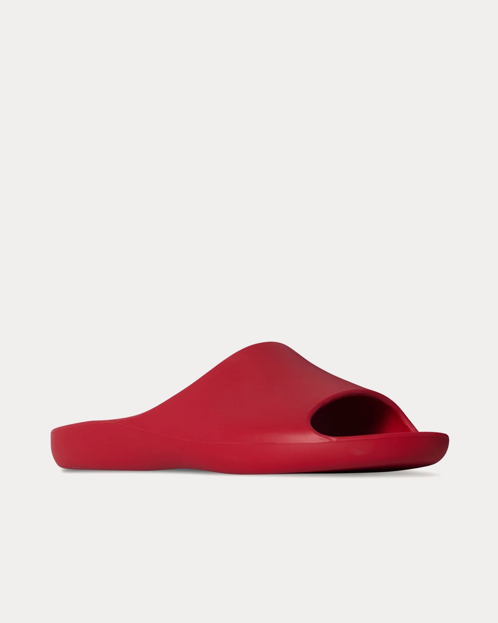 The Row Women's Ama Rubber Lacquer Red Slides