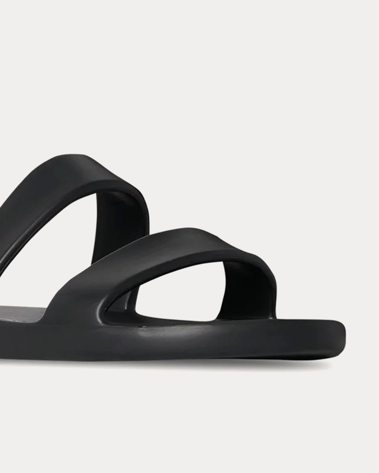 The Row Women's Foam Rubber Black Sandals